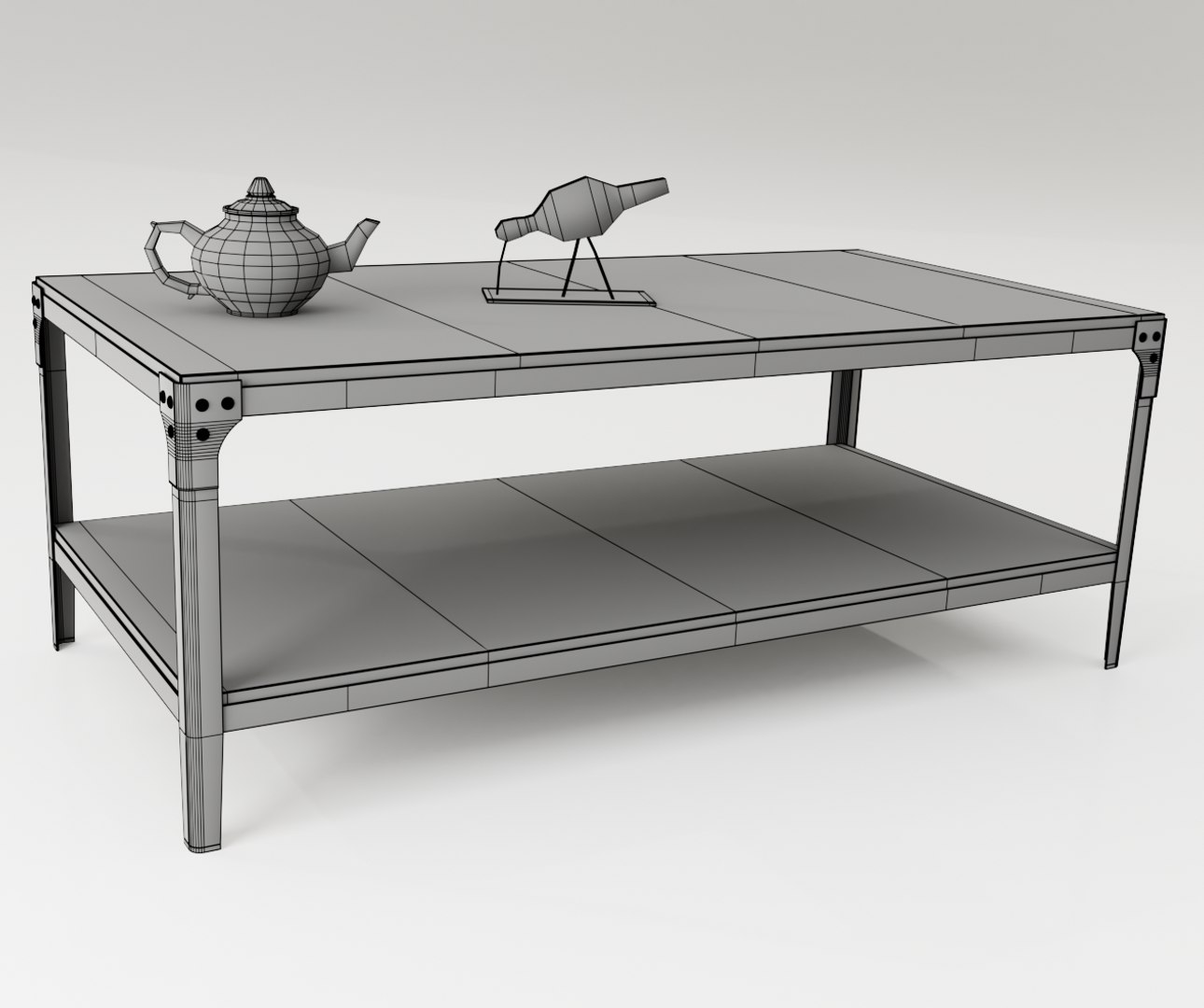 Coffe Table 3D Model - TurboSquid 1506798