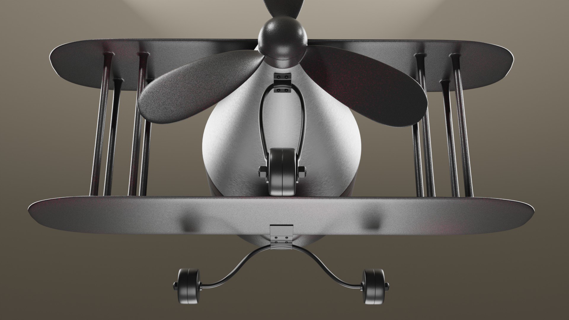 3D Clock Plane - TurboSquid 1857085