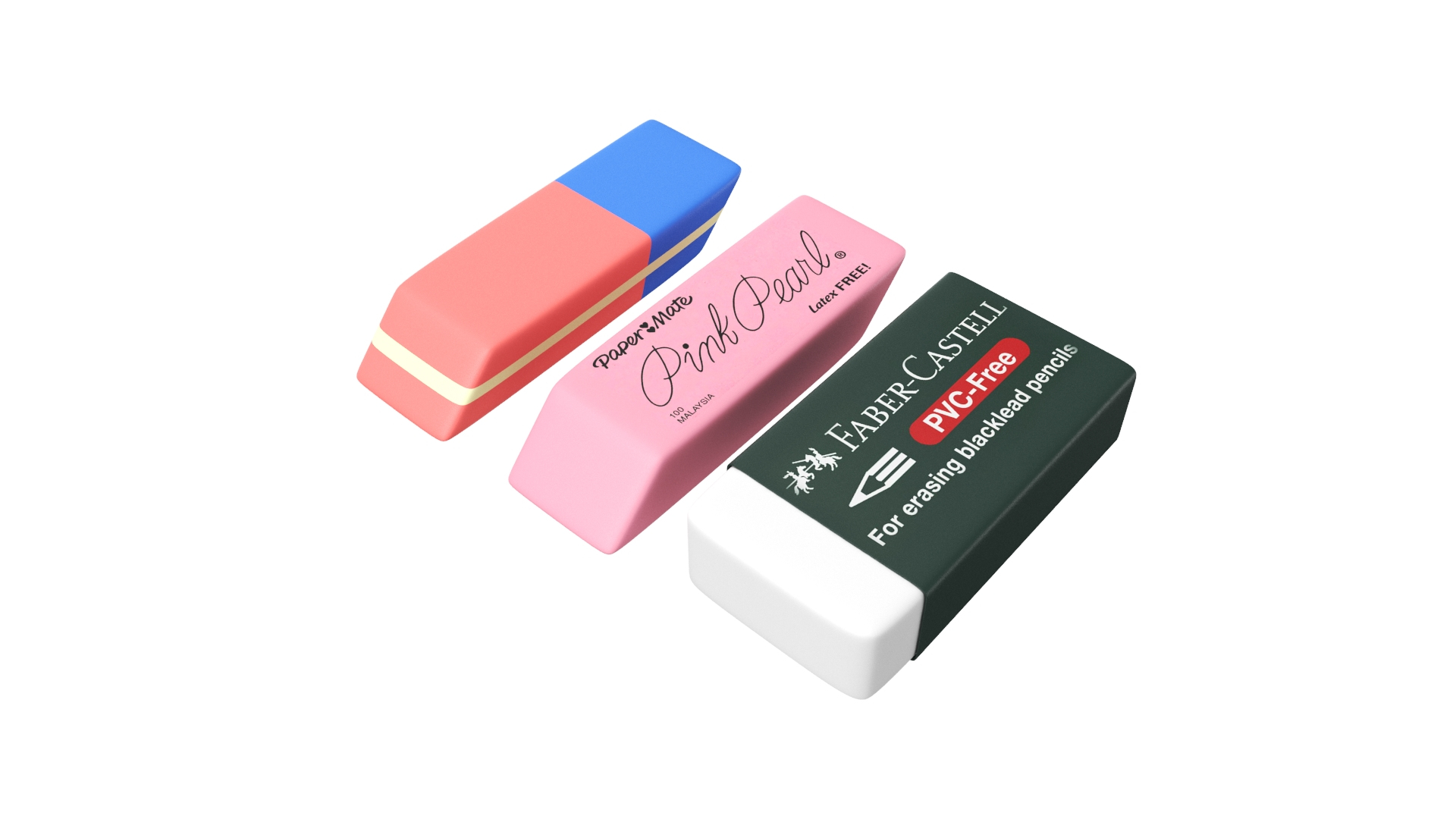 3D Erasers Model - TurboSquid 1805783