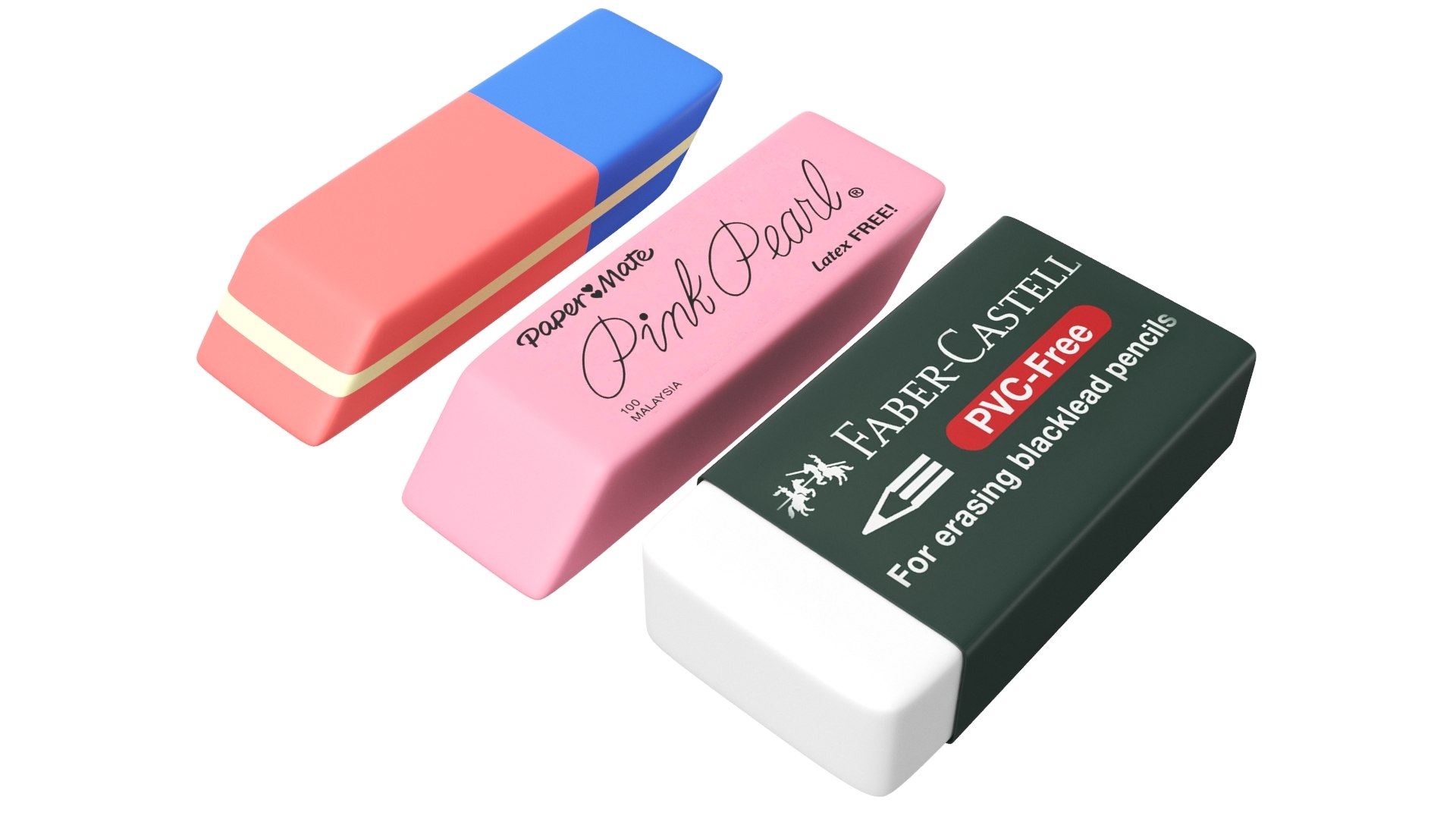 3D Erasers Model - TurboSquid 1805783