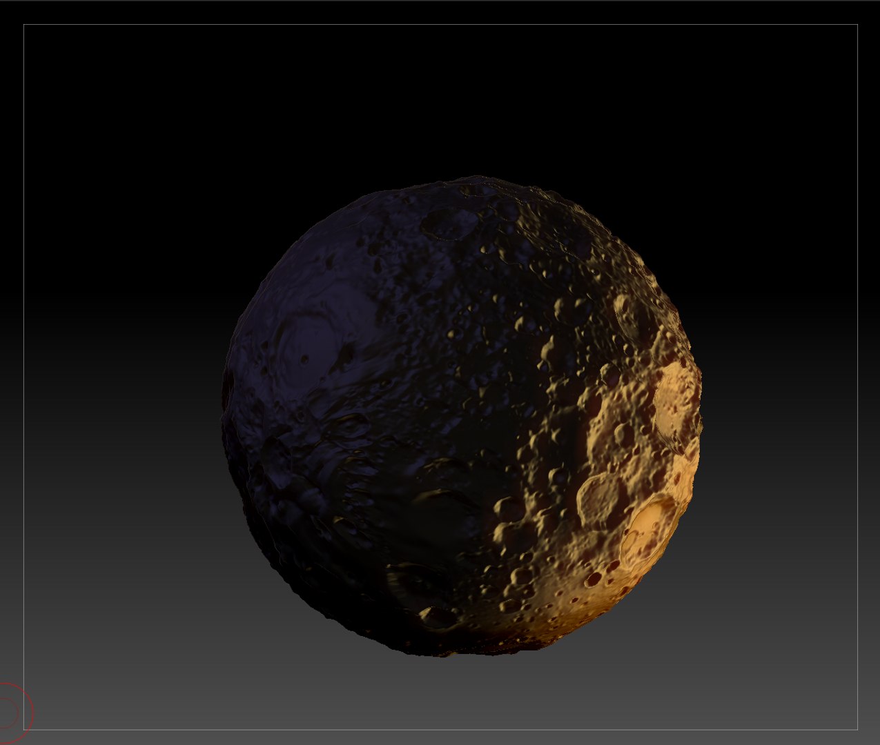 3d Model Of Planet Moon