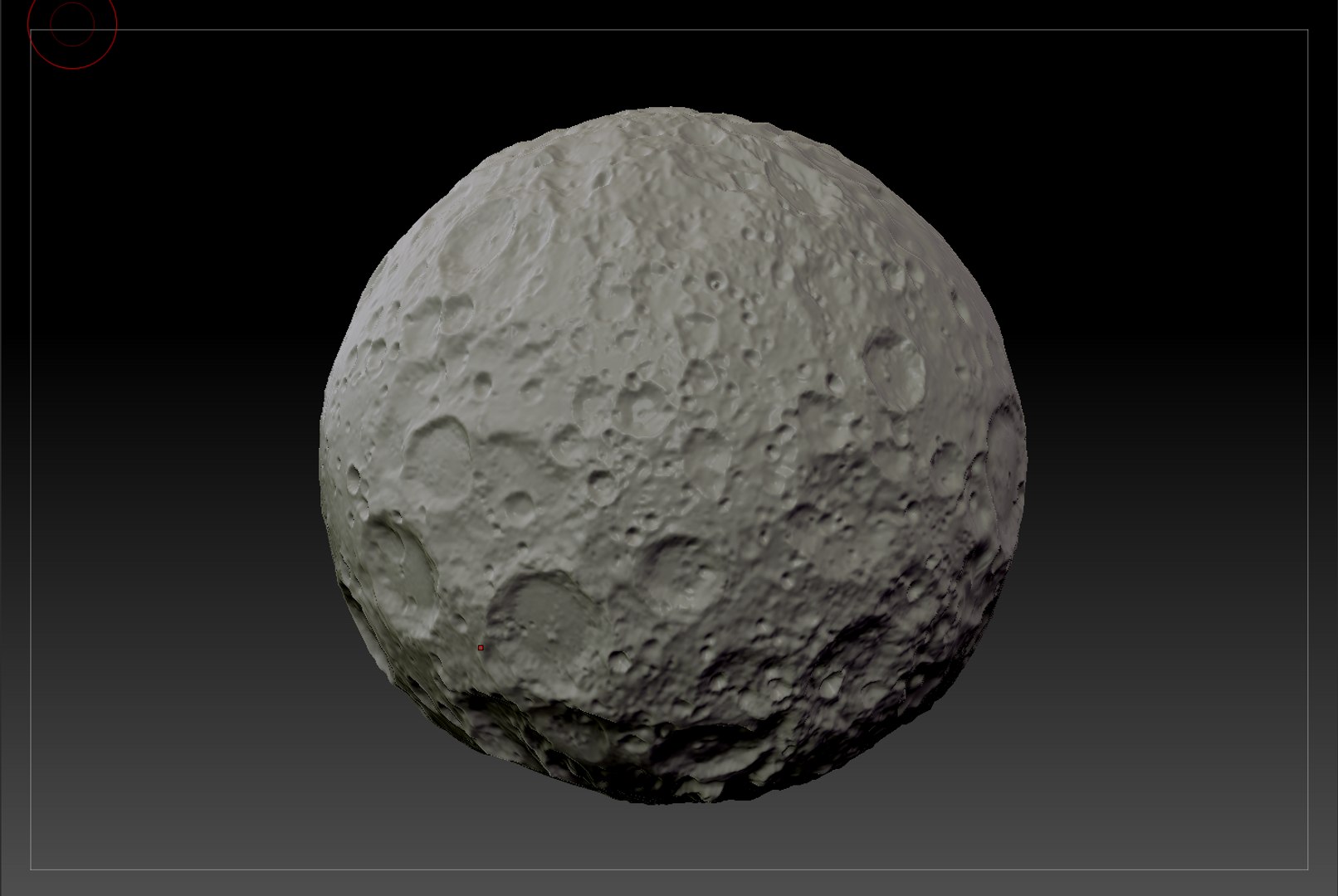 3d Model Of Planet Moon
