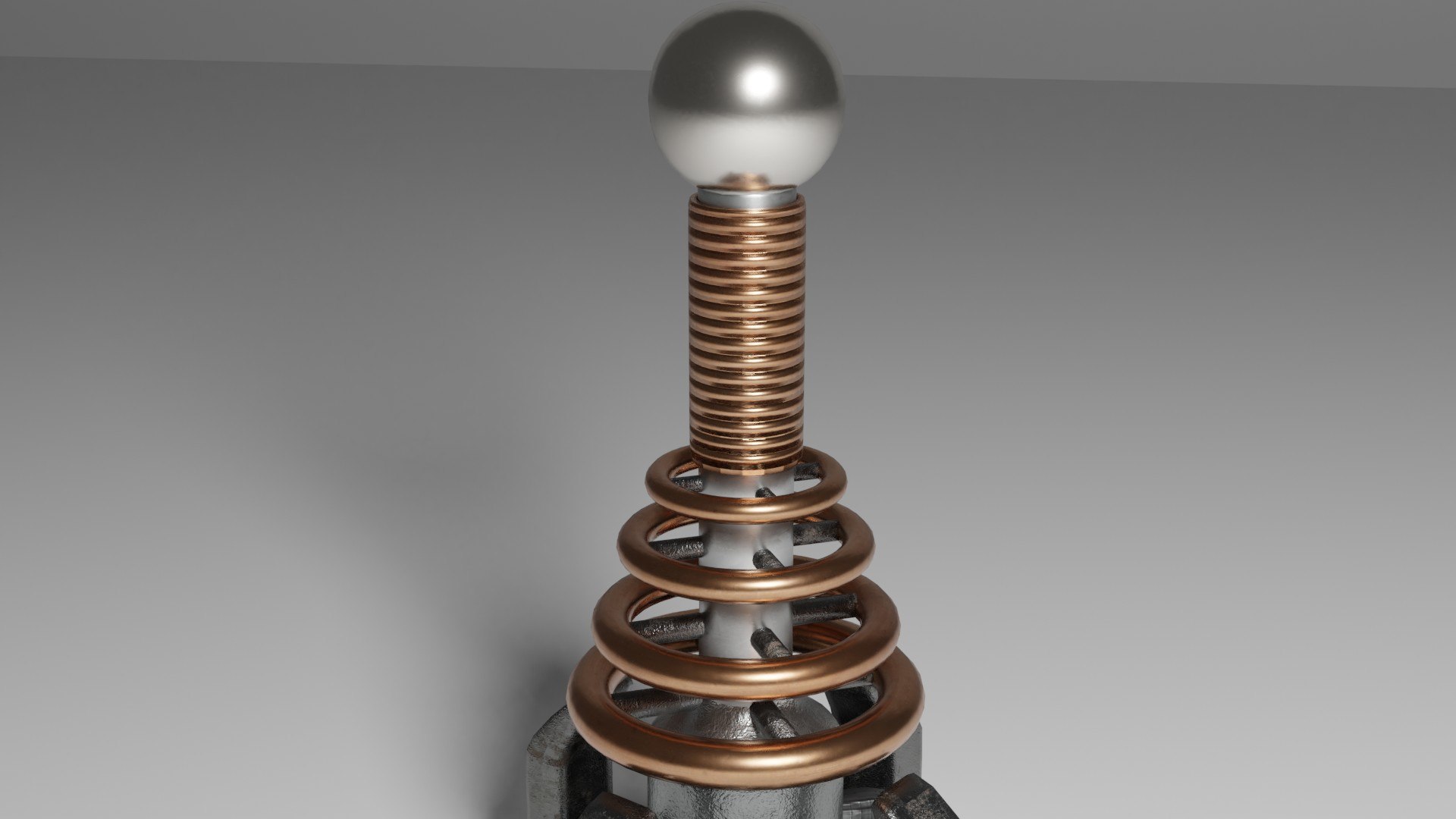 3D Model Tesla Coil Tower - TurboSquid 1745207