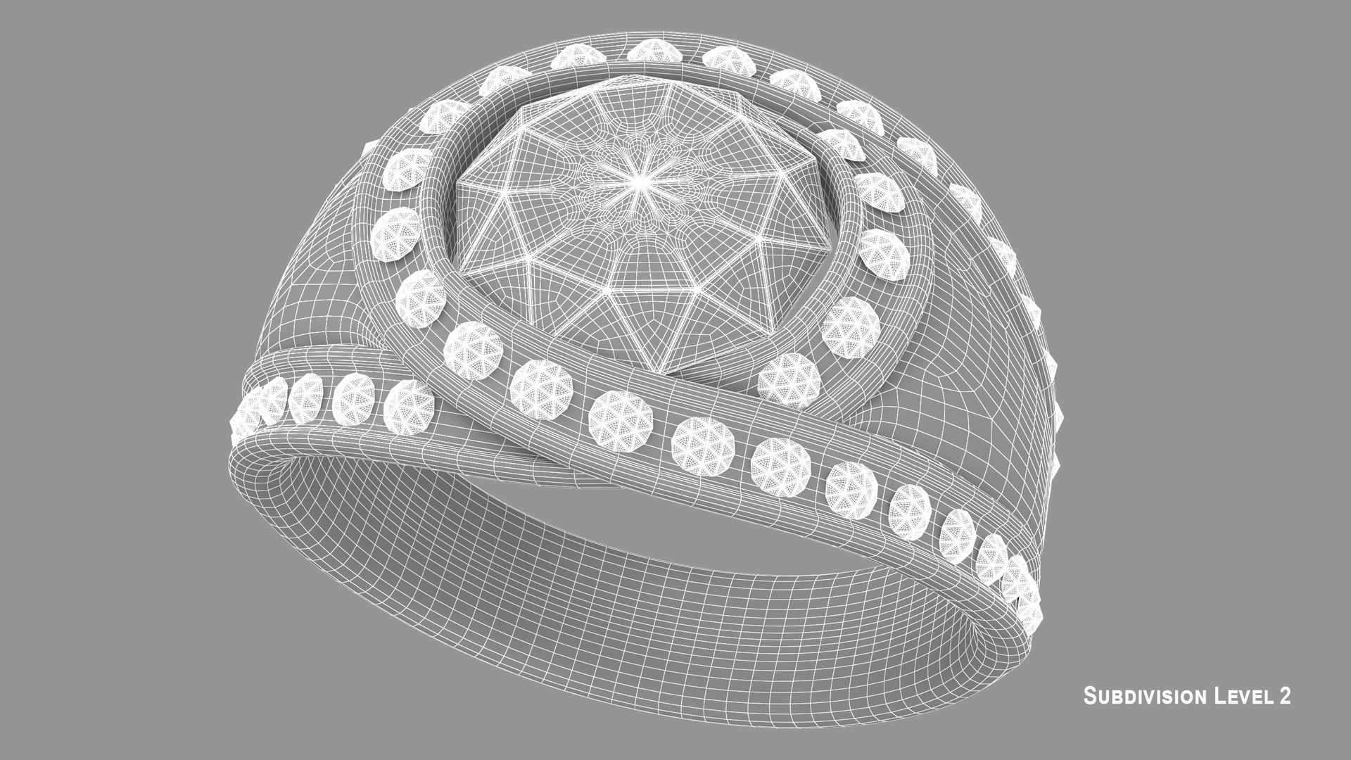 3D Golden Ring Model - TurboSquid 2021142