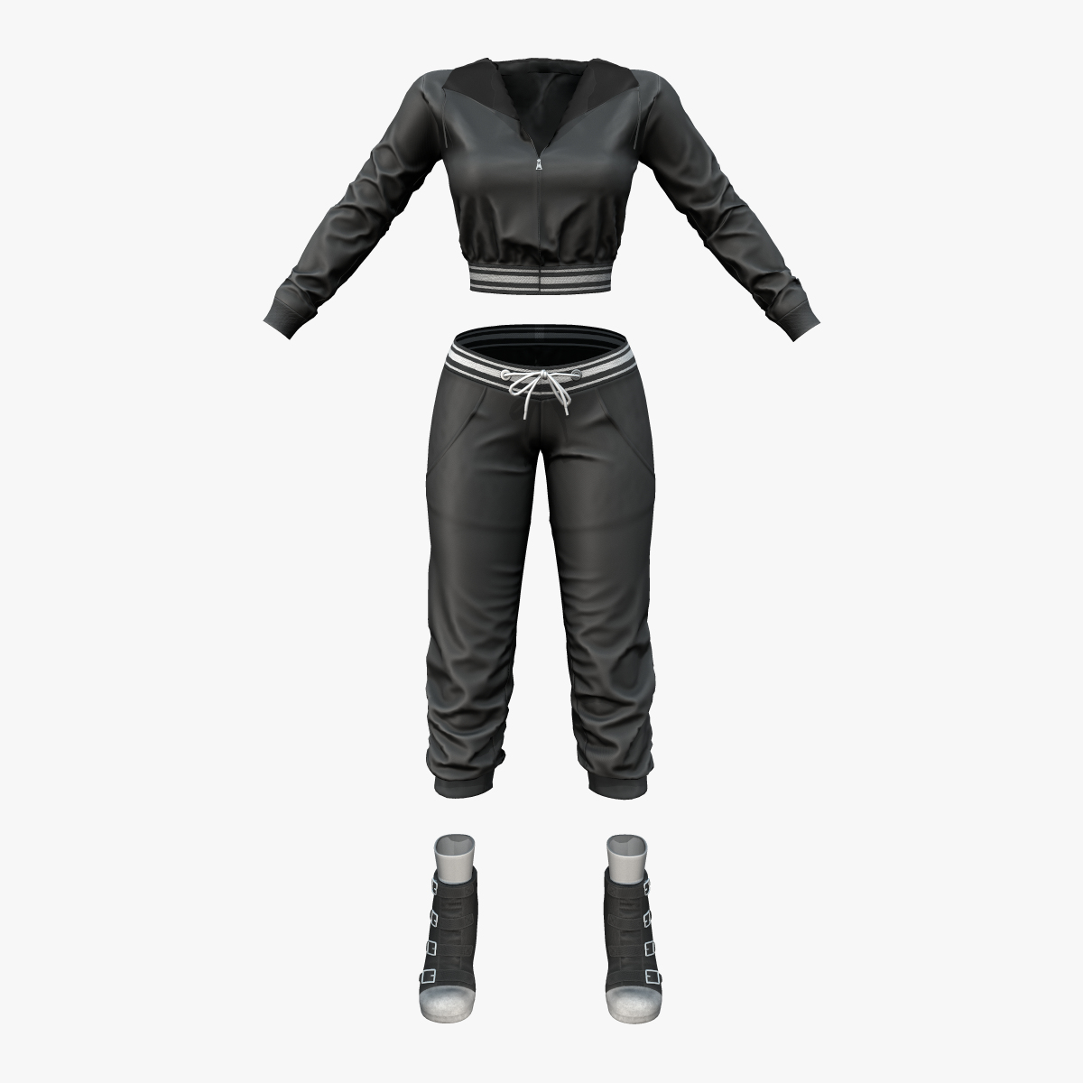 3D model RnB Street Style Full Outfit - TurboSquid 1885463