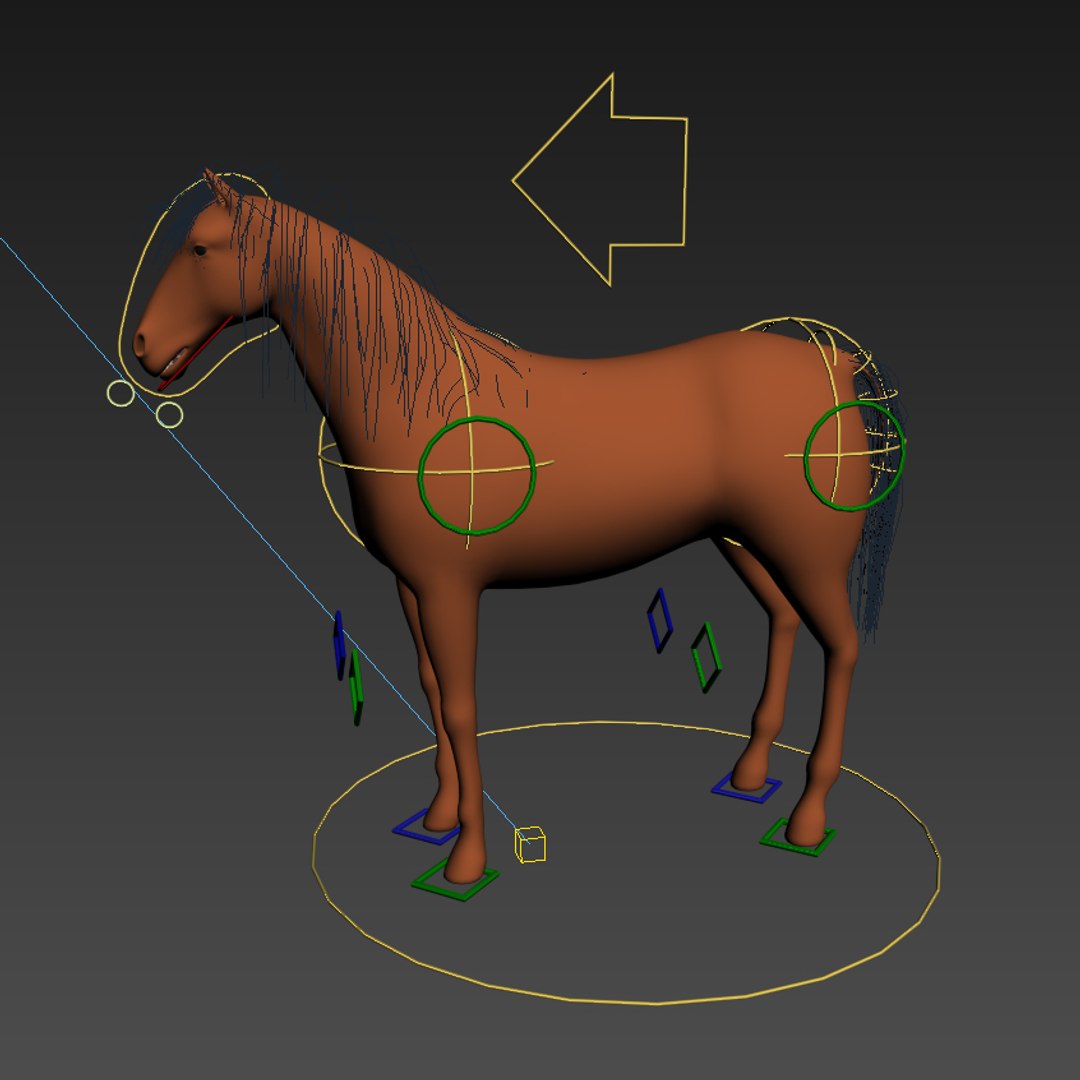 Ma Realistic Horse Rig