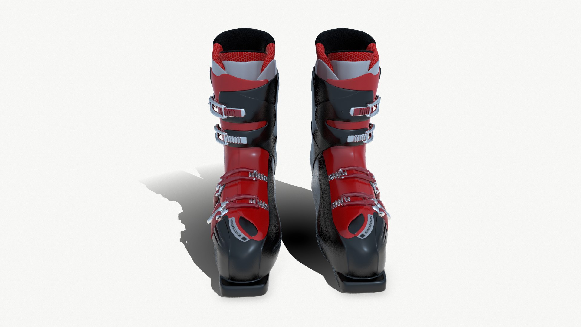 3D Ski Boots Model - TurboSquid 1283648
