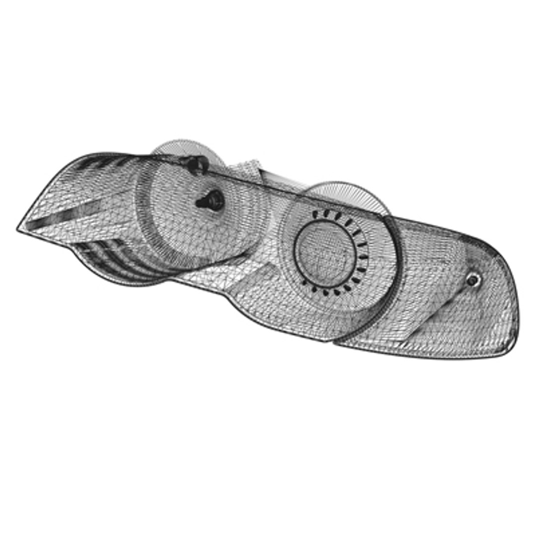 Car Headlight 3d Model