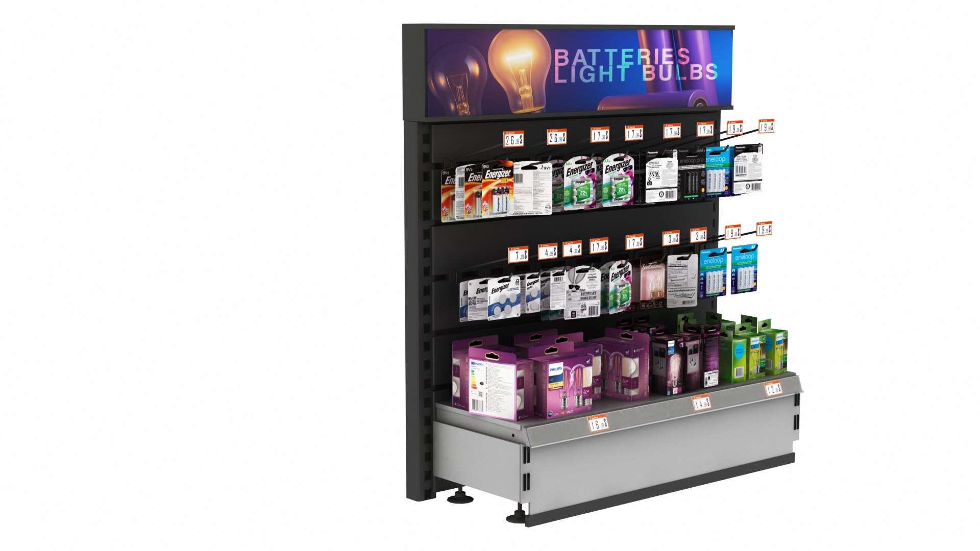 3D Devices And Batteries Rack Collection - TurboSquid 2428013