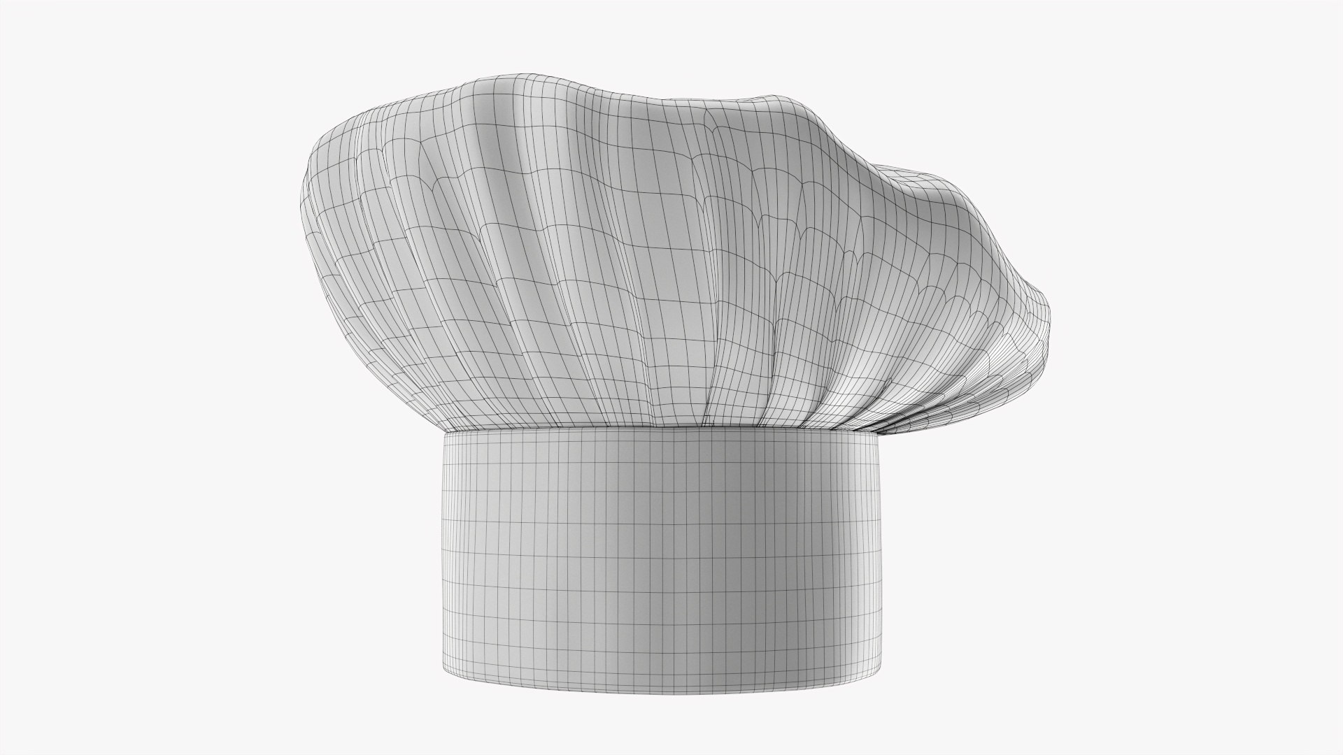 Chef Hat Model - TurboSquid 1786212