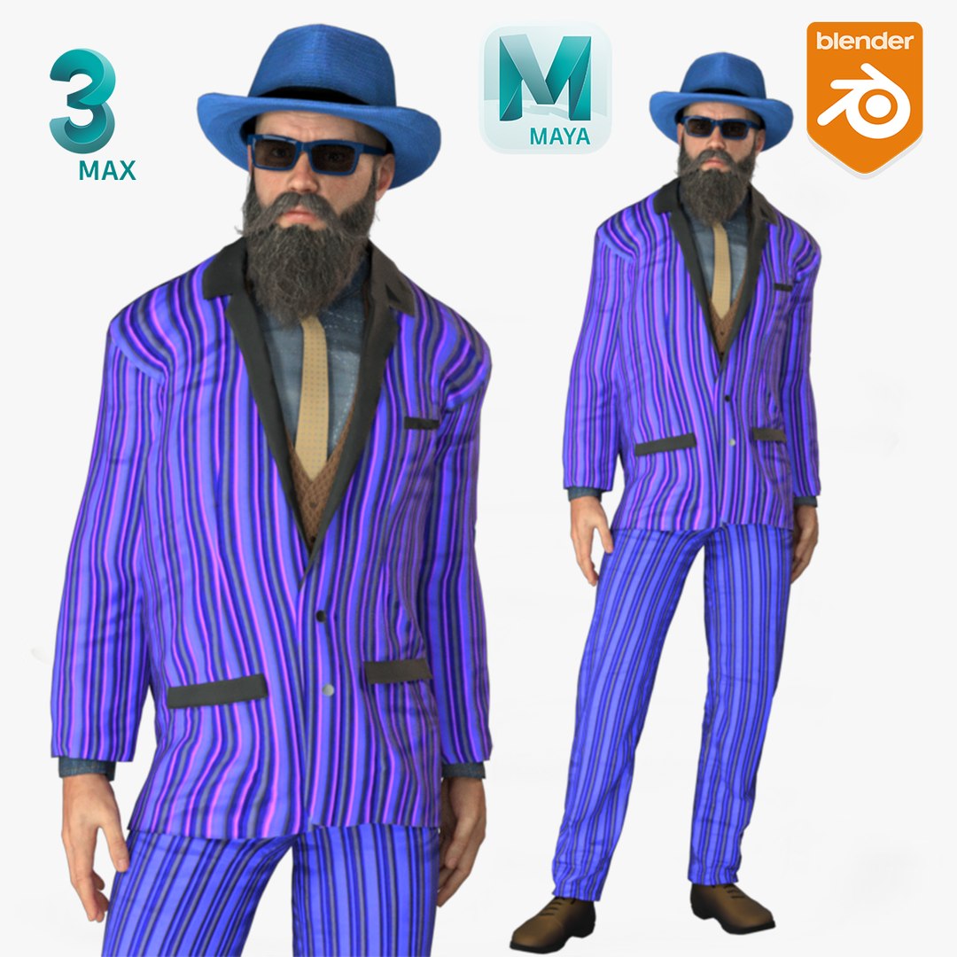 3D Realistic Man Y Rigged Character - TurboSquid 2103183
