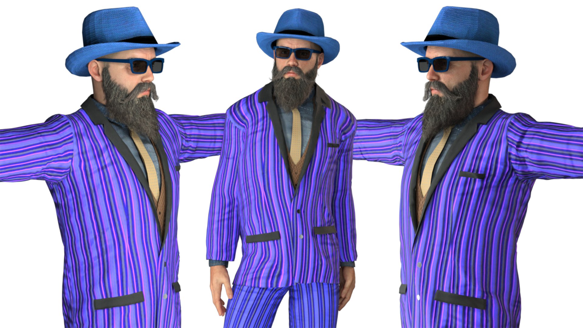 3D Realistic Man Y Rigged Character - TurboSquid 2103183