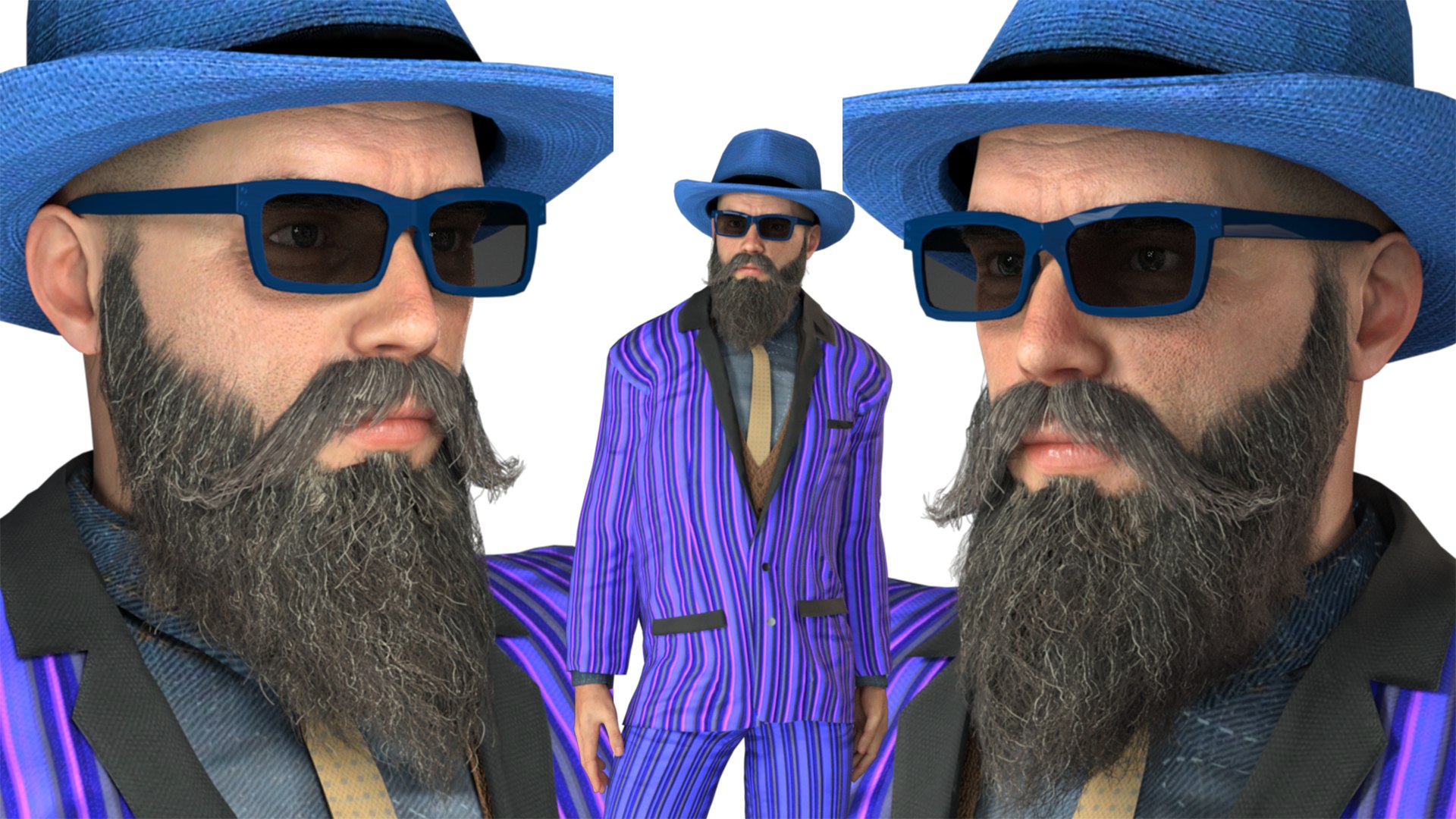 3D Realistic Man Y Rigged Character - TurboSquid 2103183