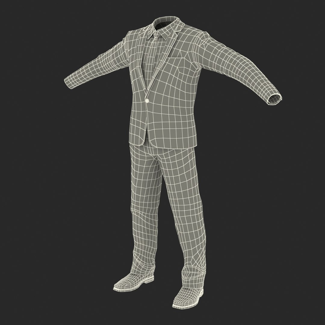 3d model of suit 11