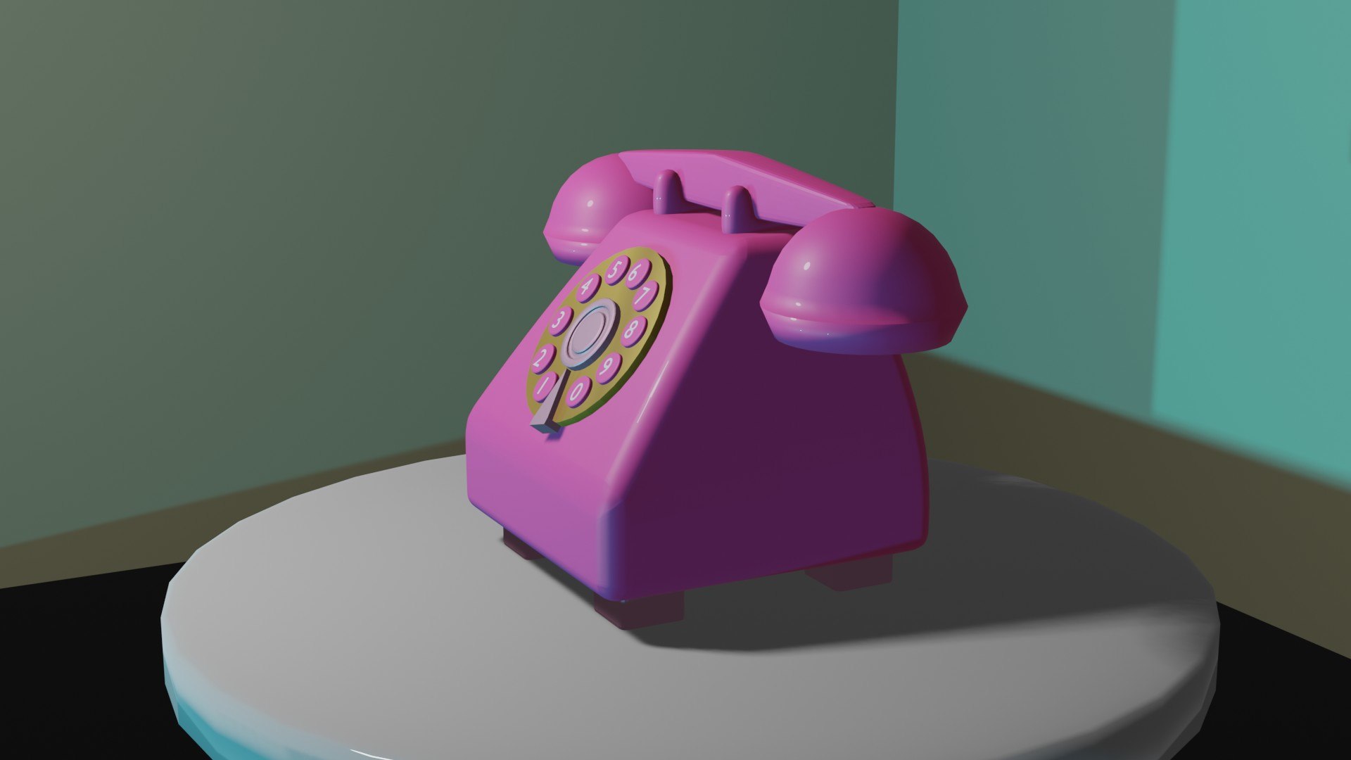3D model Rotary Phone - TurboSquid 2178134