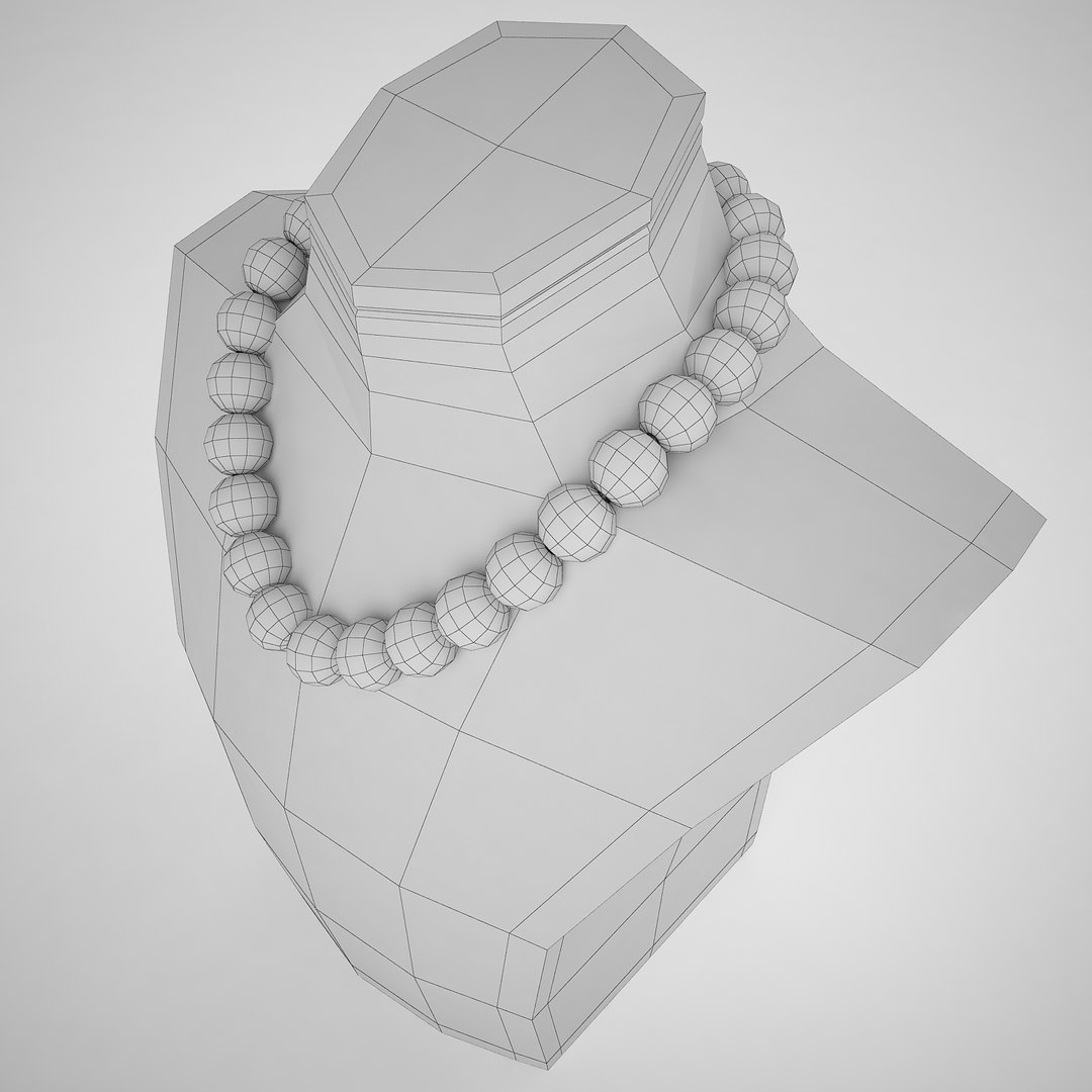 3dsmax Jewellery Display