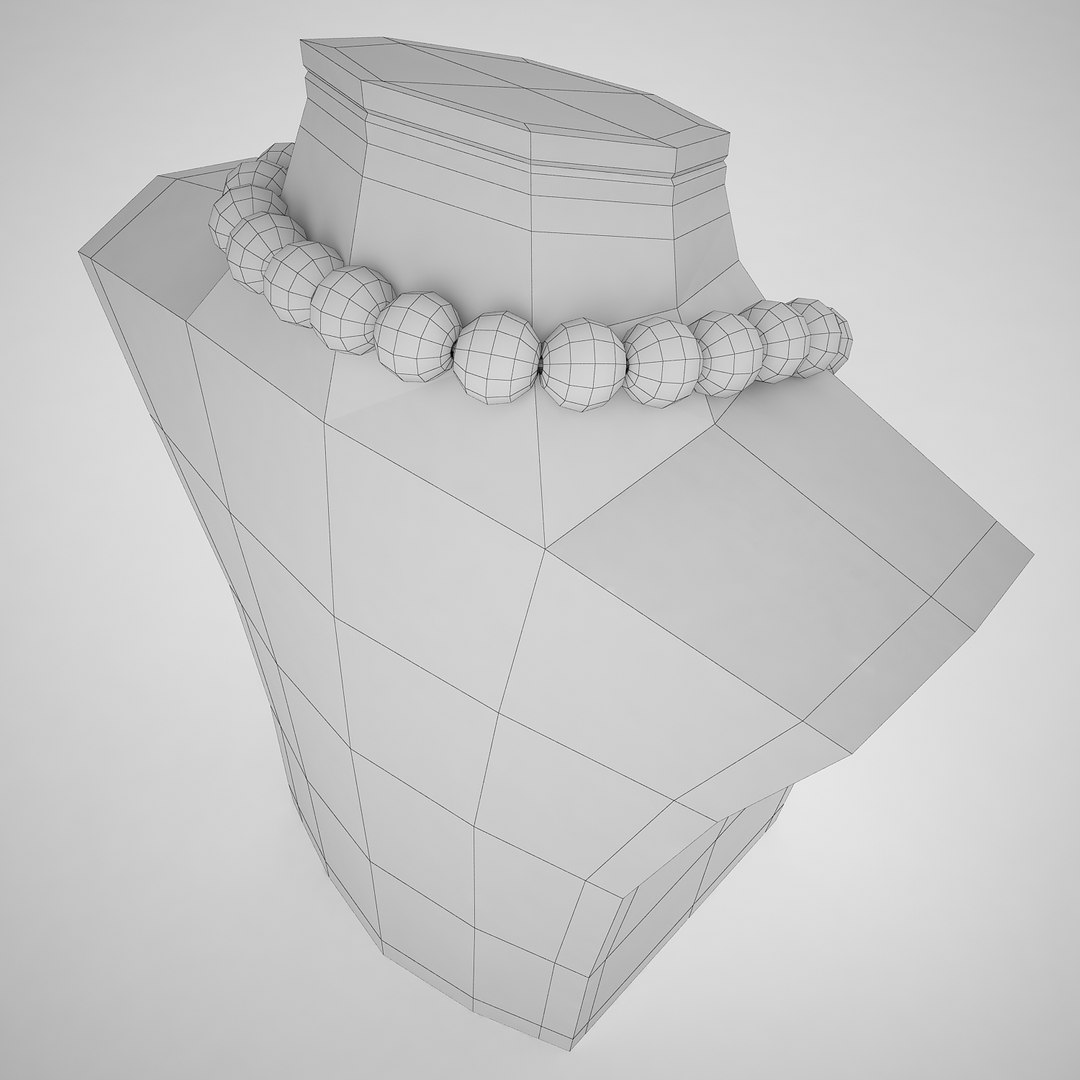 3dsmax Jewellery Display