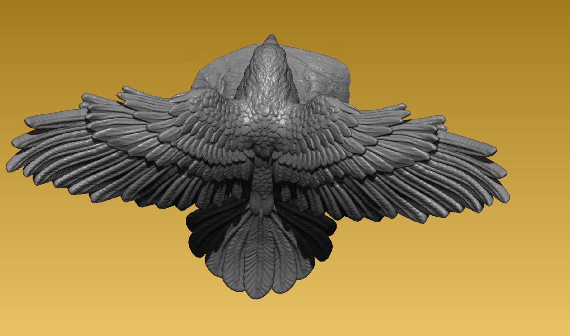 Crow 3D Model - TurboSquid 2383963