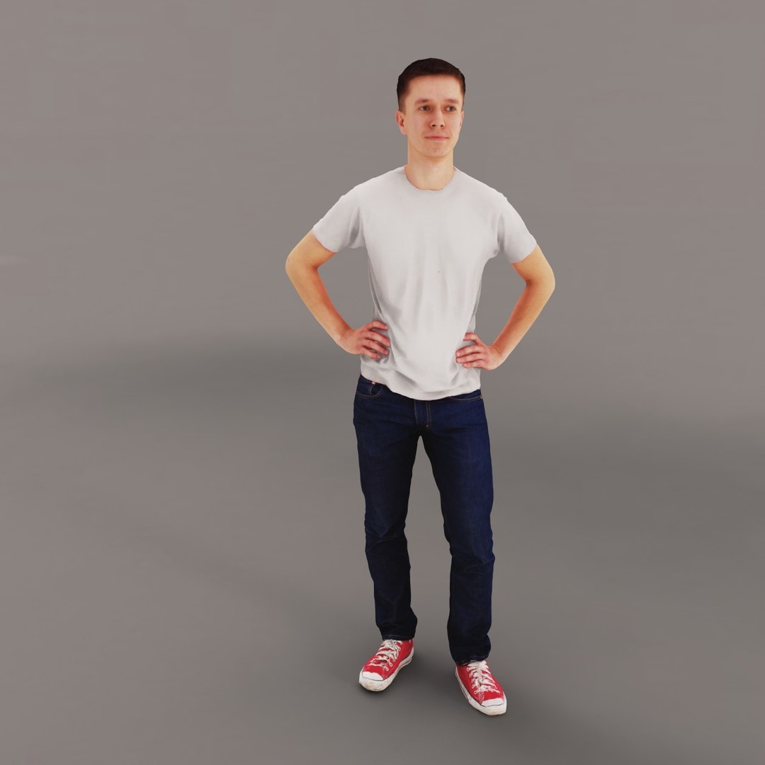 Architectural People 3d Model