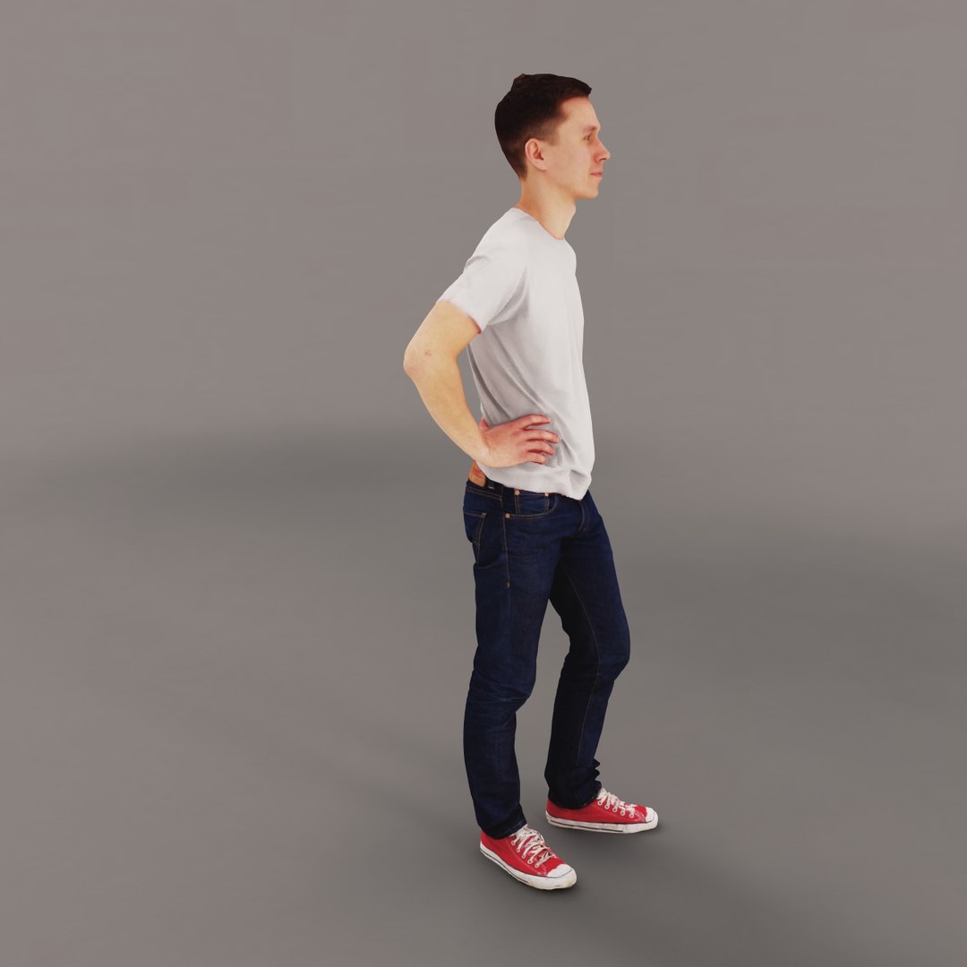 Architectural People 3d Model