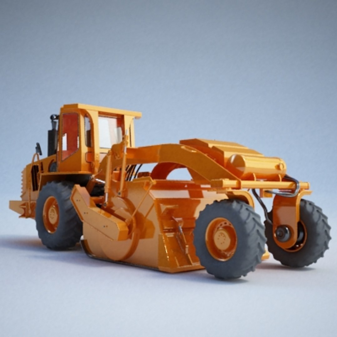 Construction Equipment - 3d Model
