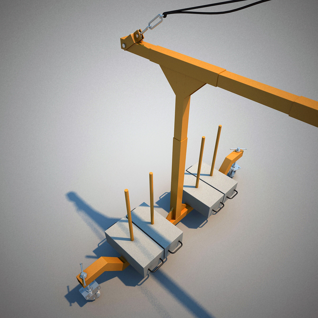 3d 3ds window cleaning machine gondola