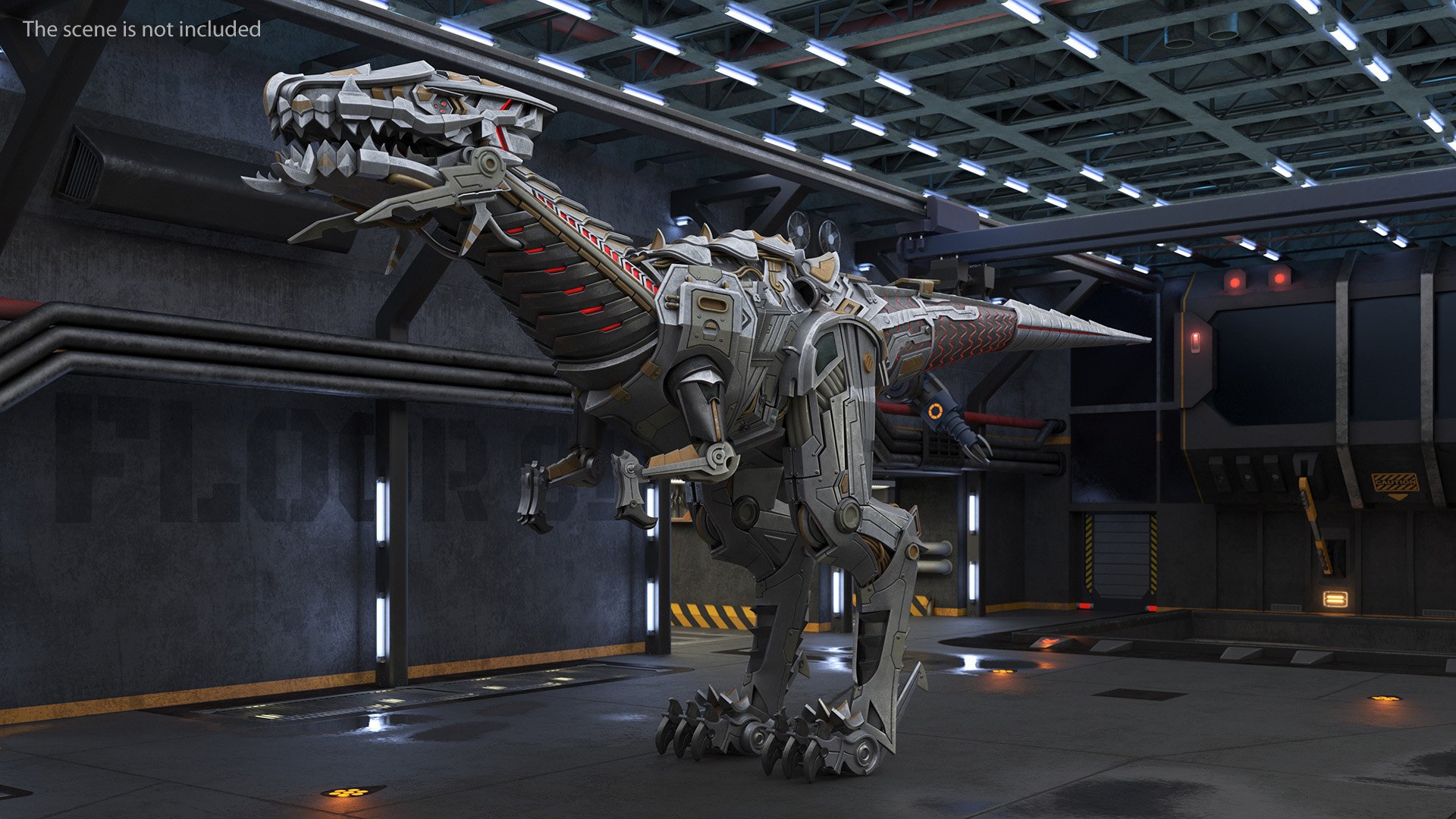 Raptor Robot 3D Model - TurboSquid 2236650