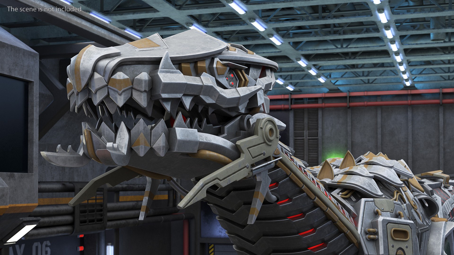 Raptor Robot 3D Model - TurboSquid 2236650