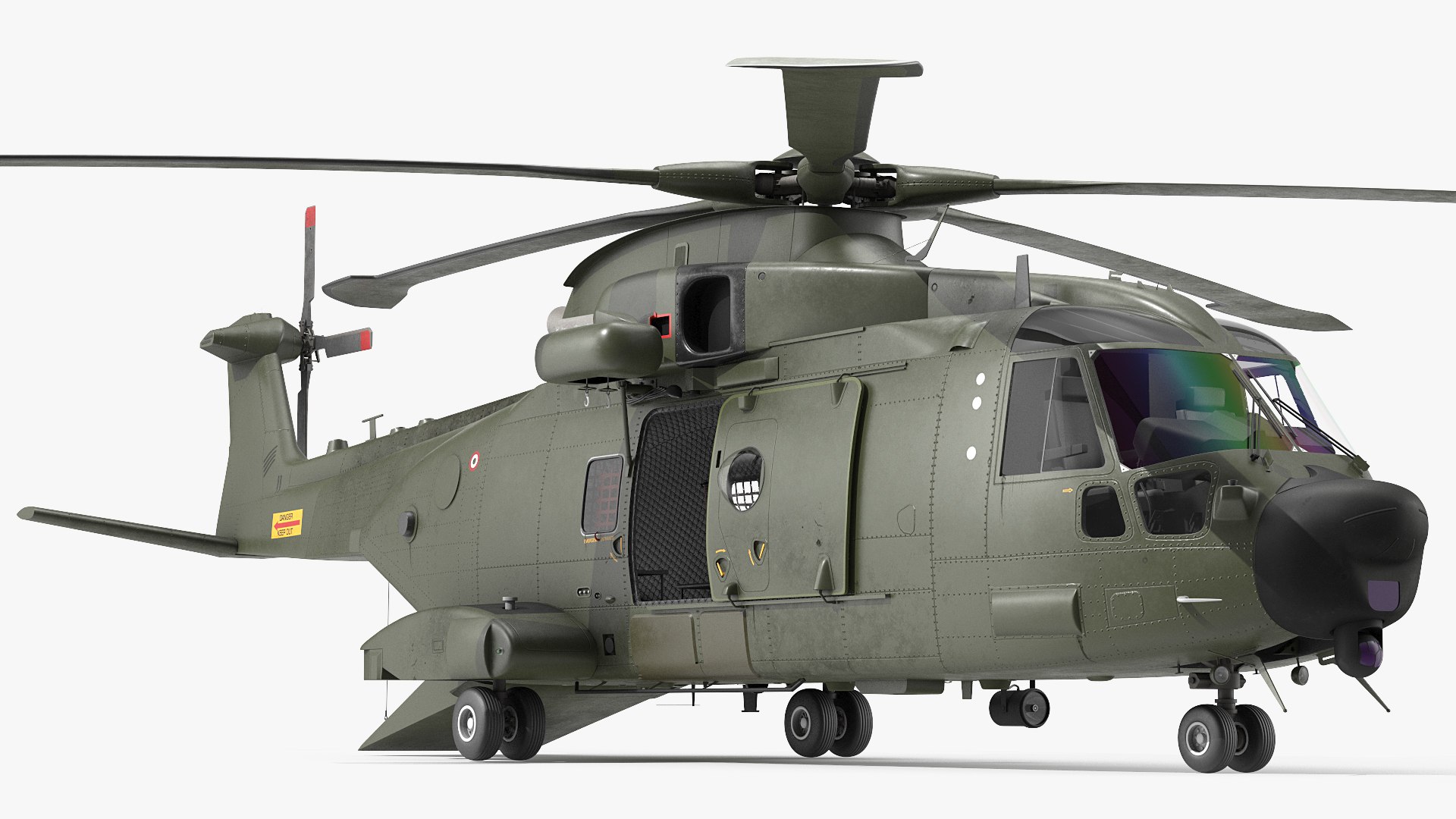 3D agustawestland aw101 merlin helicopter - TurboSquid 1631492