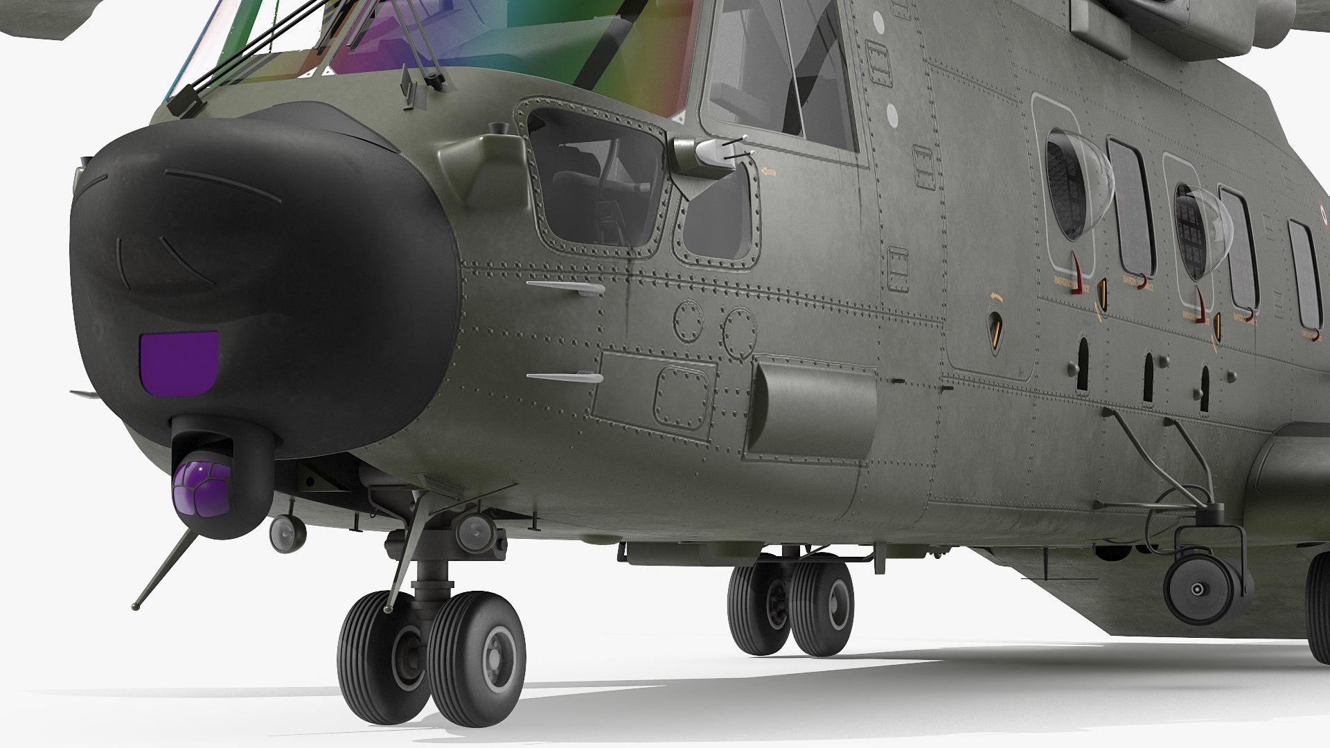 3D agustawestland aw101 merlin helicopter - TurboSquid 1631492