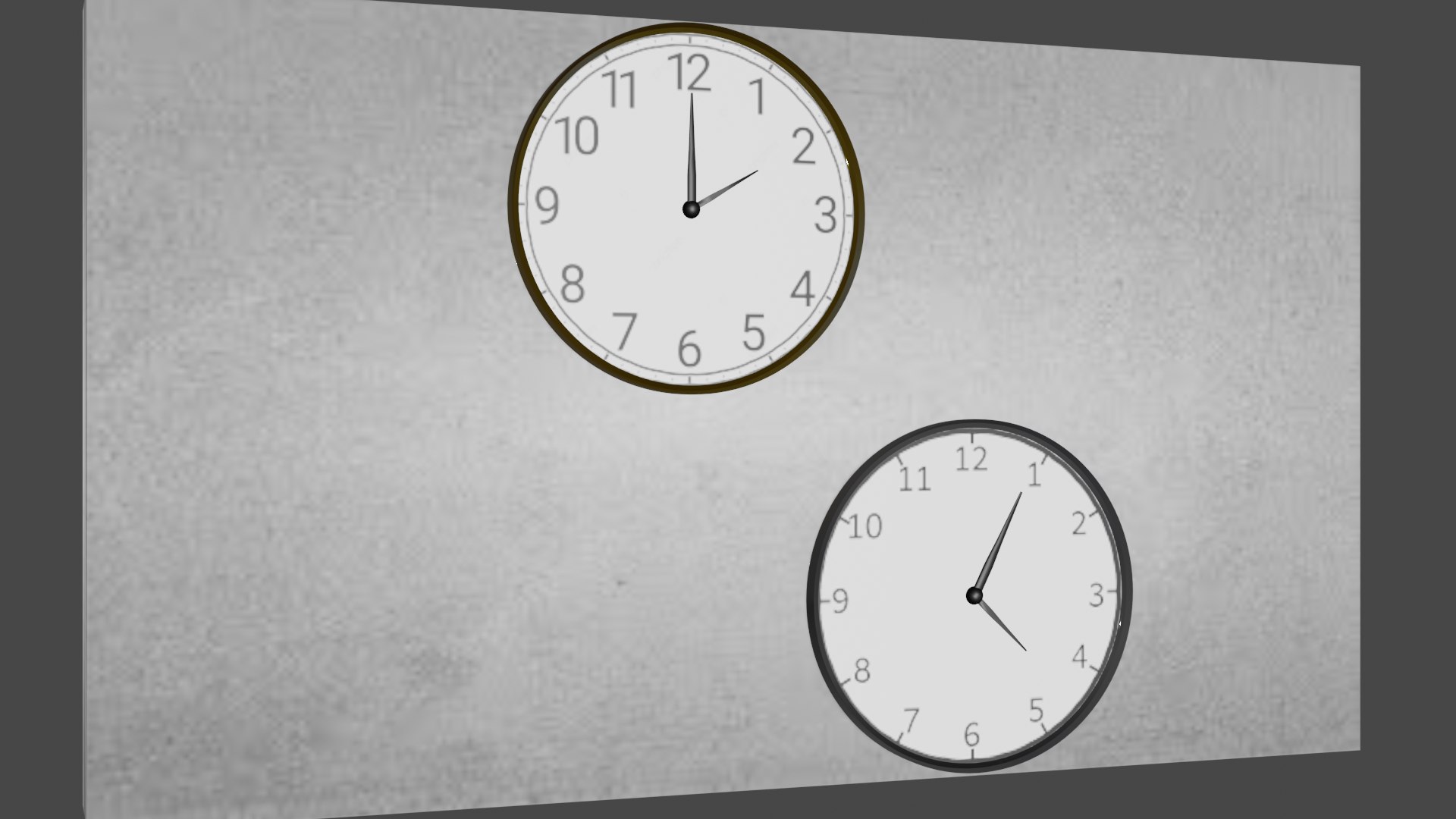 Wall Clock 3D Model - TurboSquid 2187739