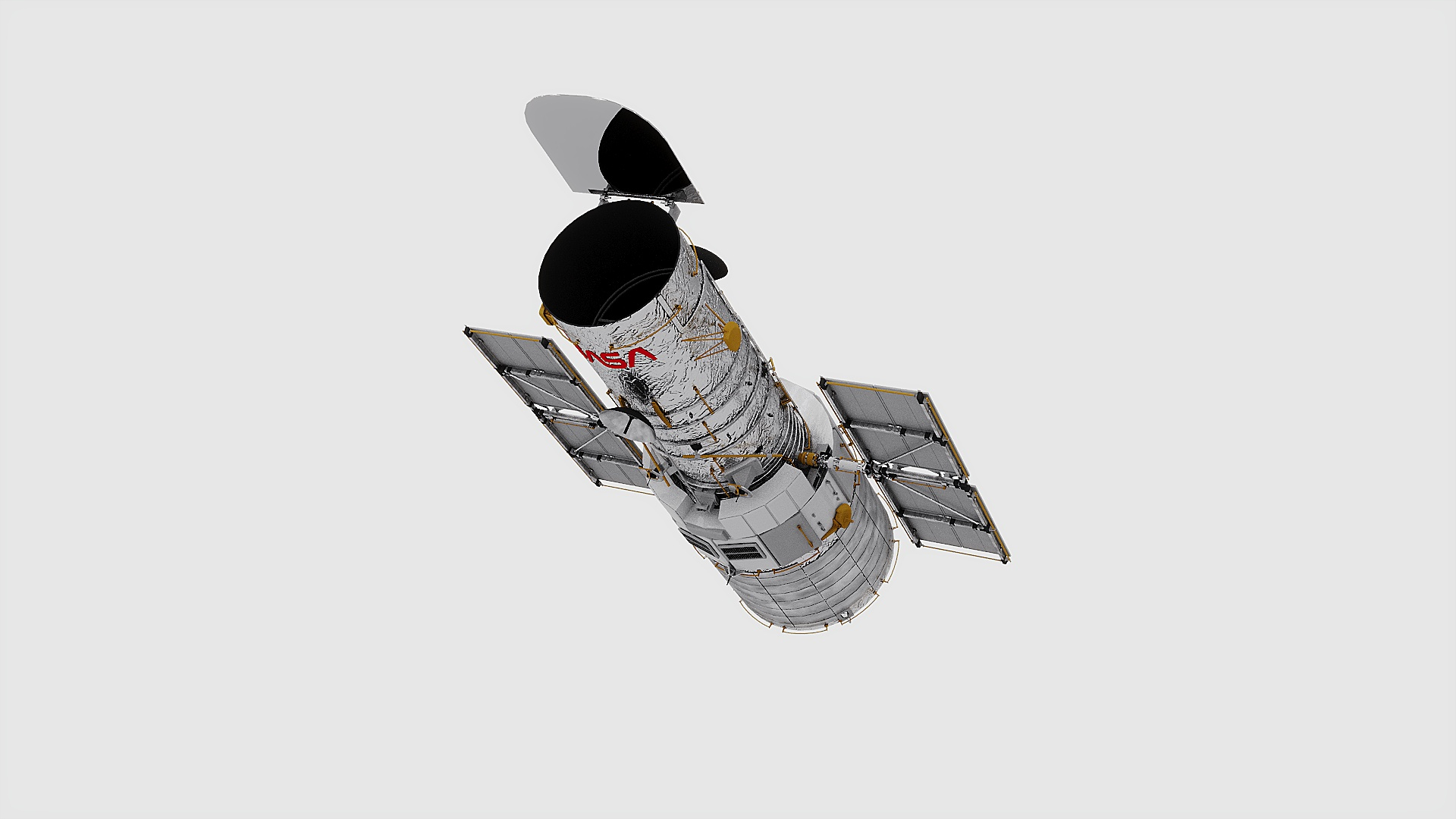 3D Model Hubble Space Telescope - TurboSquid 2210289