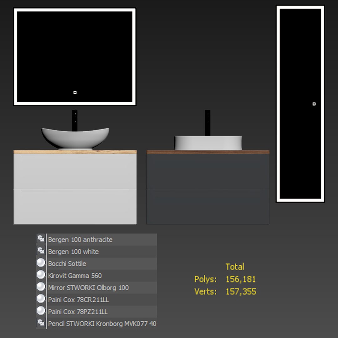 STWORKI Bergen 100 And Case 3D Model - TurboSquid 2192668