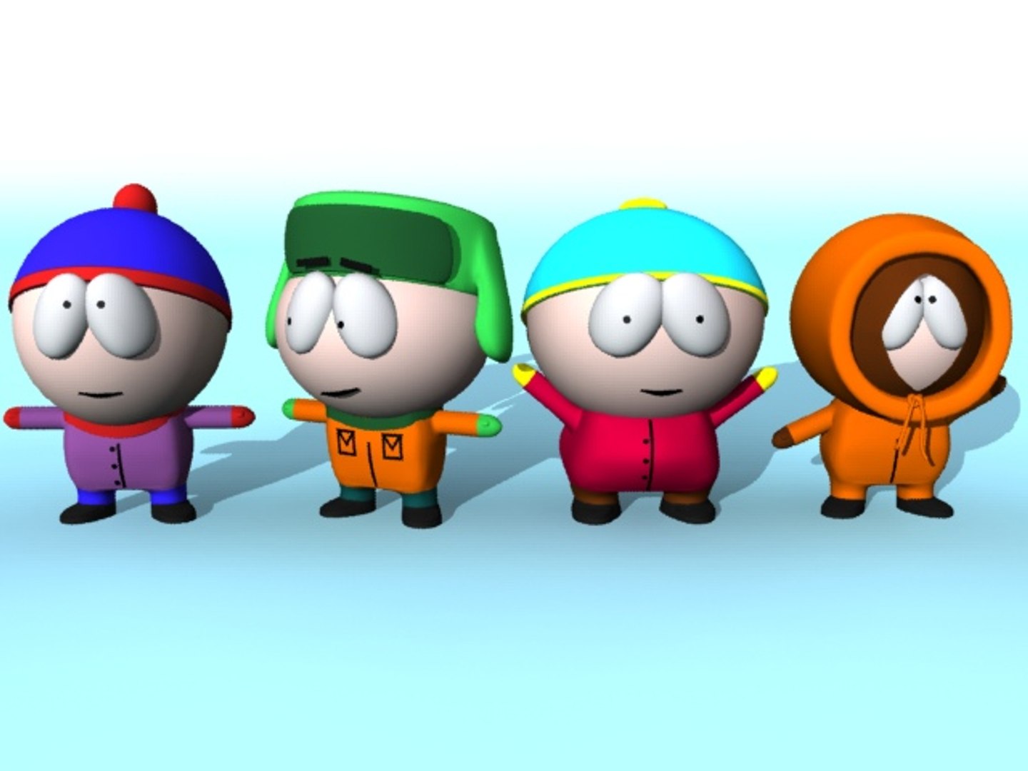 3d Kyle South Park