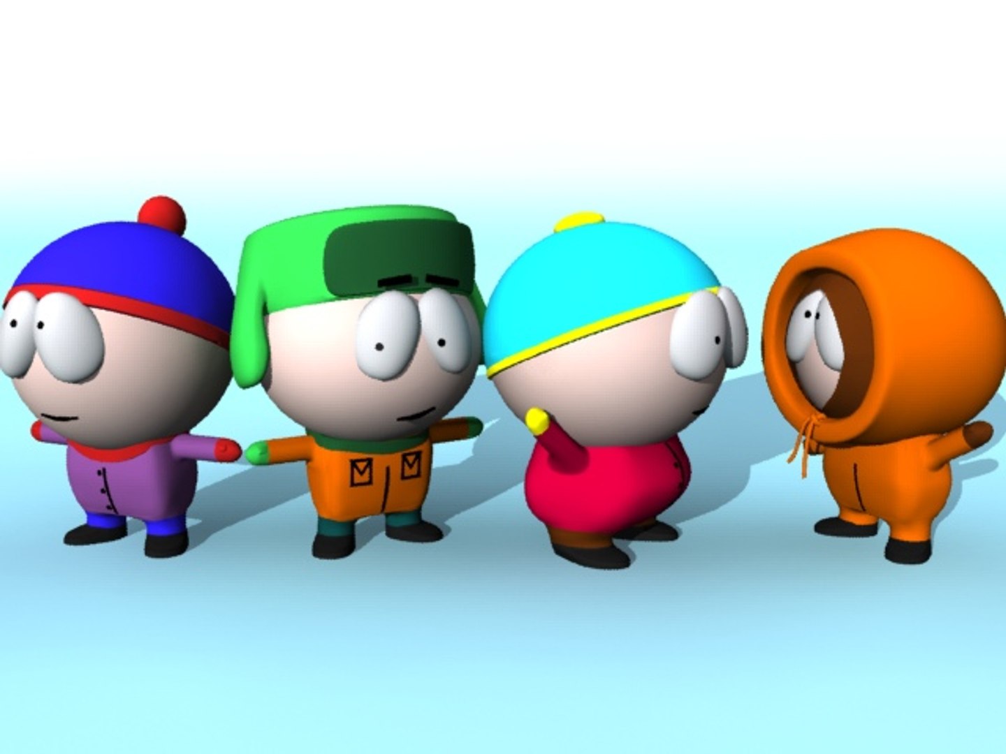 3d Kyle South Park