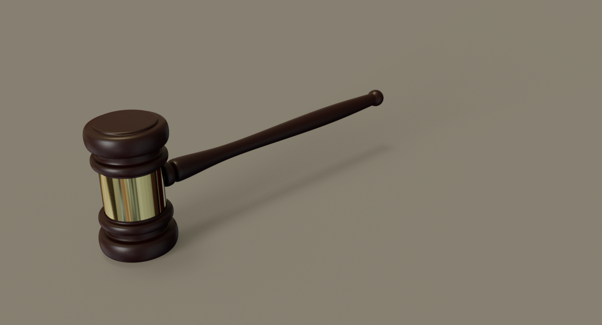Gavel Block 3D Model - TurboSquid 1358749
