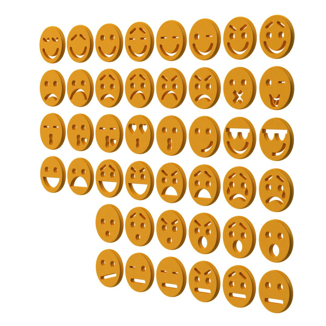 Emoji 3D Model - TurboSquid 1244194