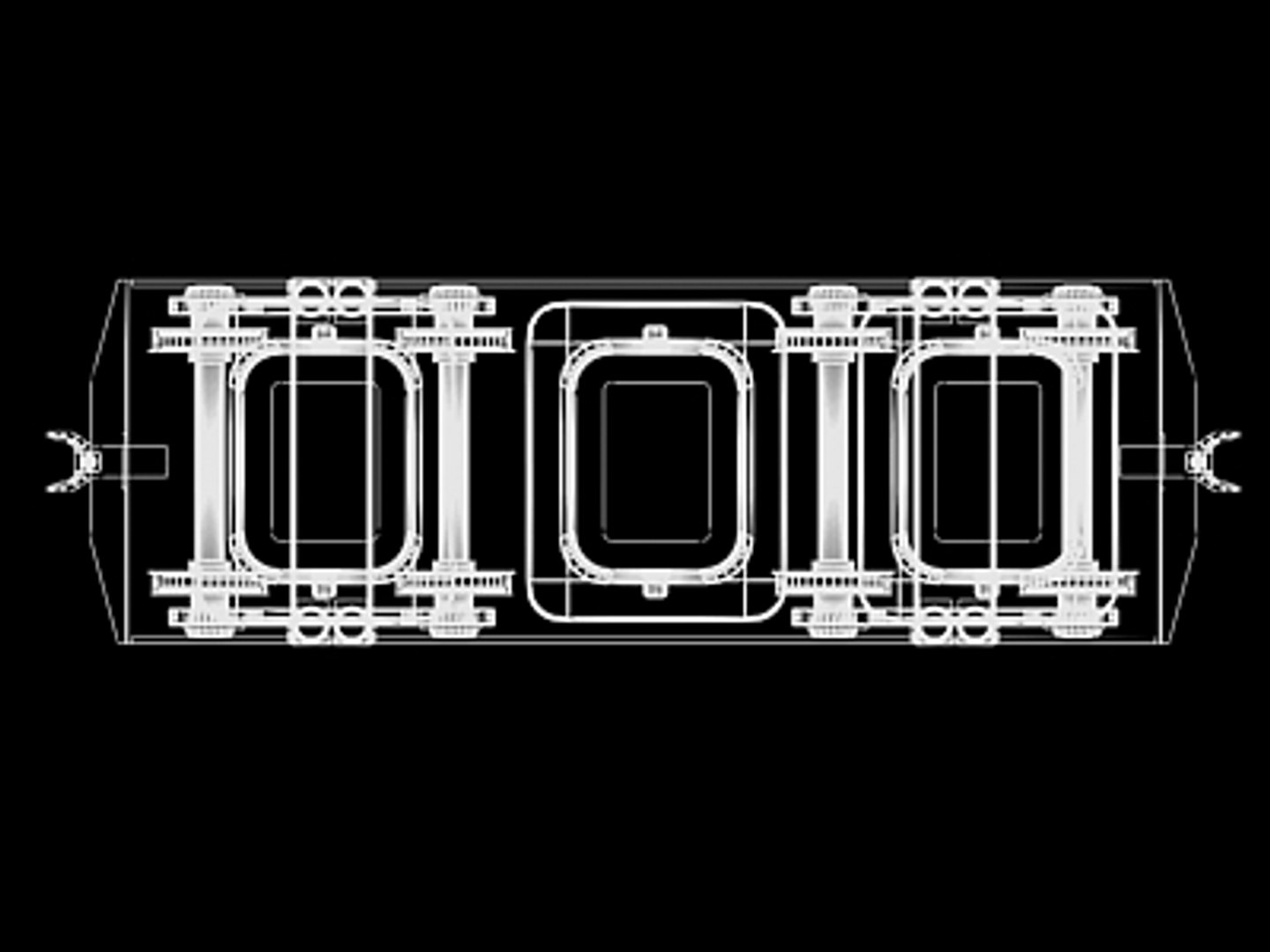 ingot moulds car 3d model