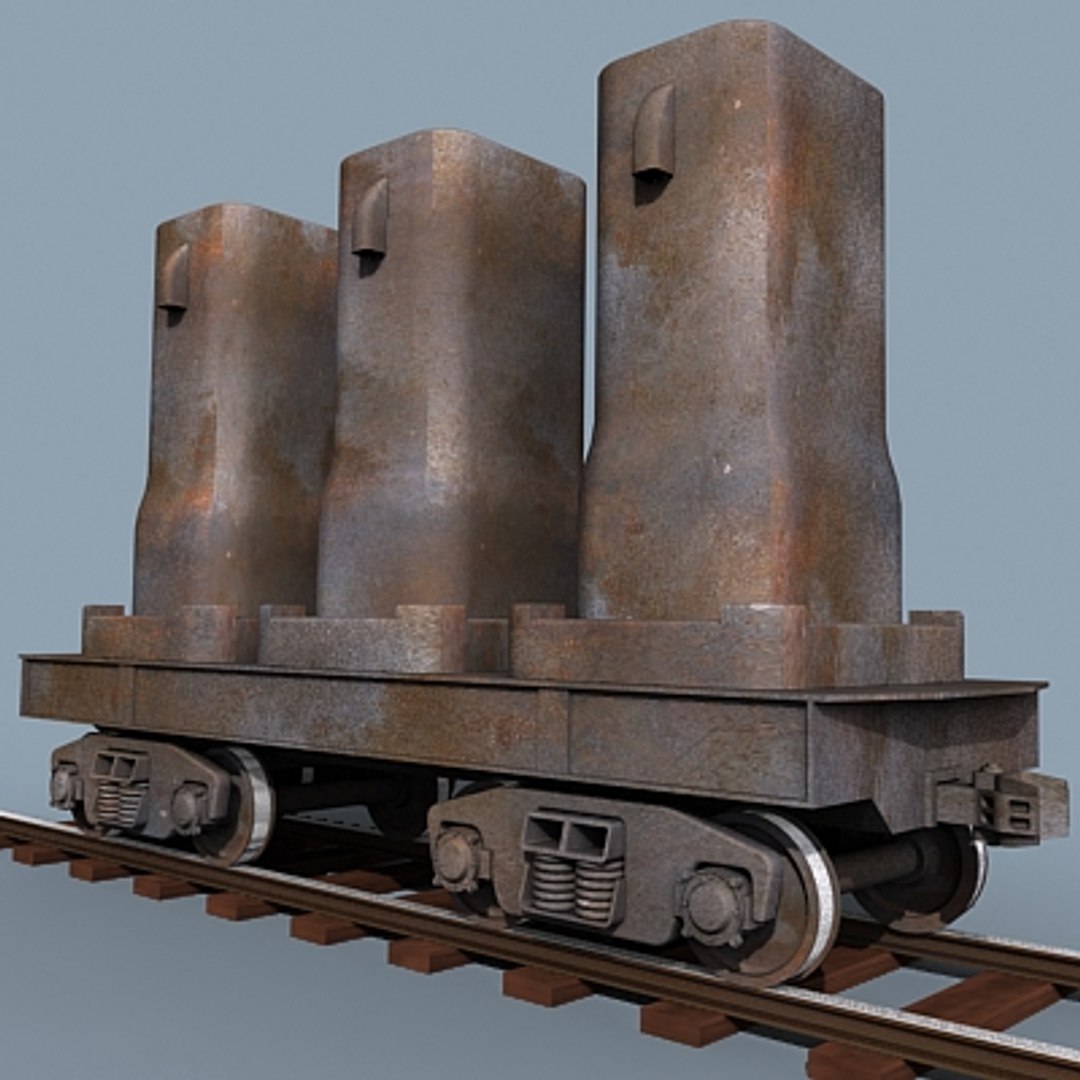 ingot moulds car 3d model