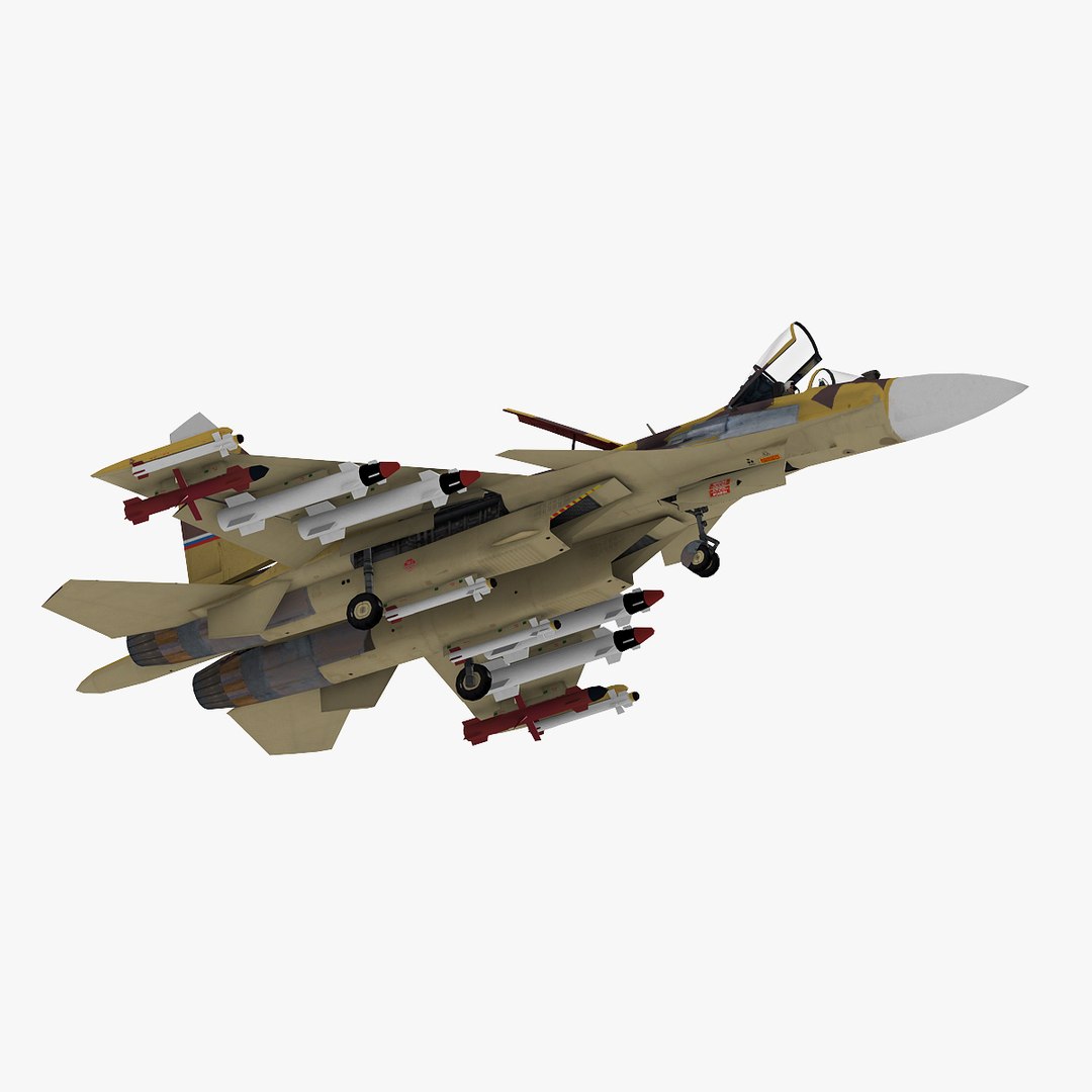 Su 37 Terminator 3d 3ds