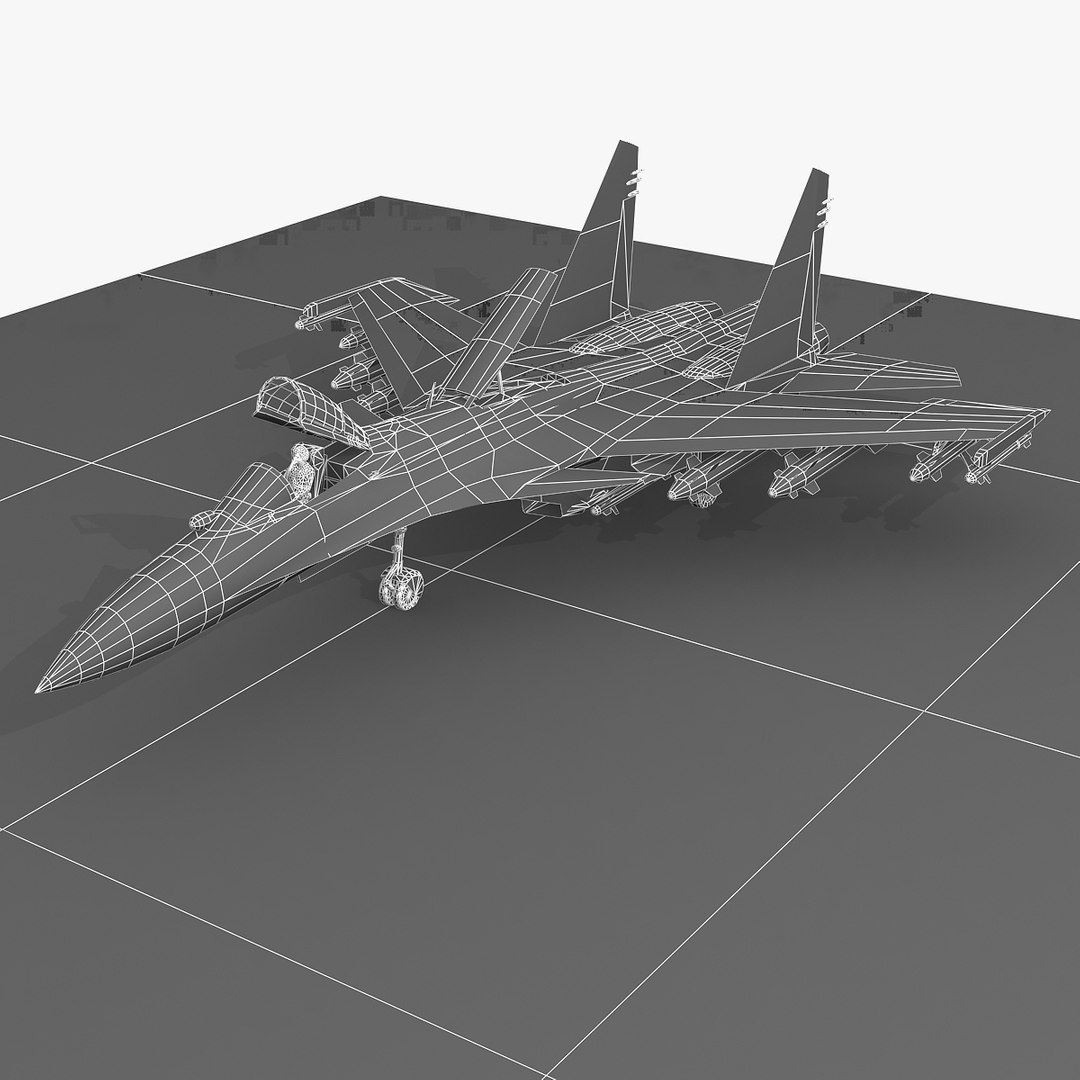 Su 37 Terminator 3d 3ds