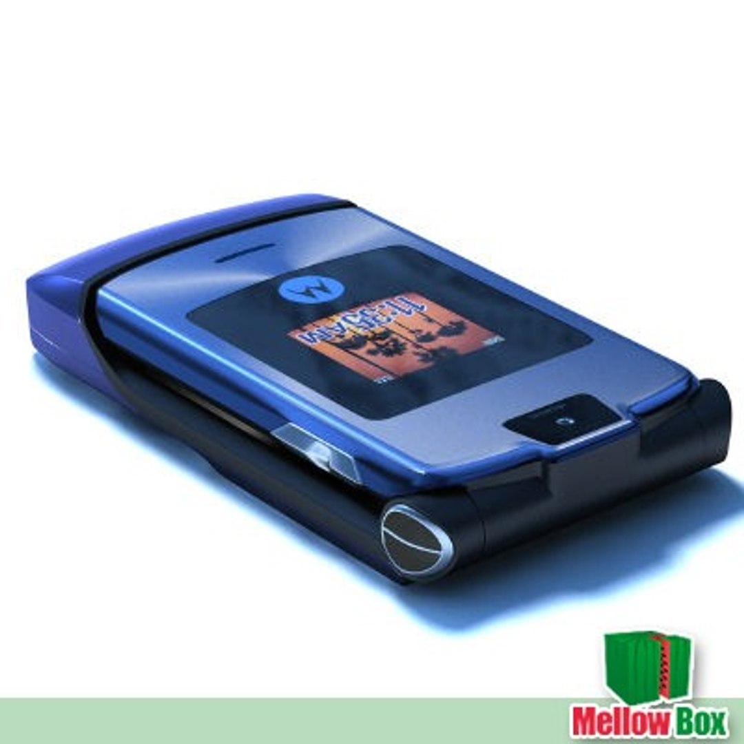 Motorola Razr V3i 3d Max