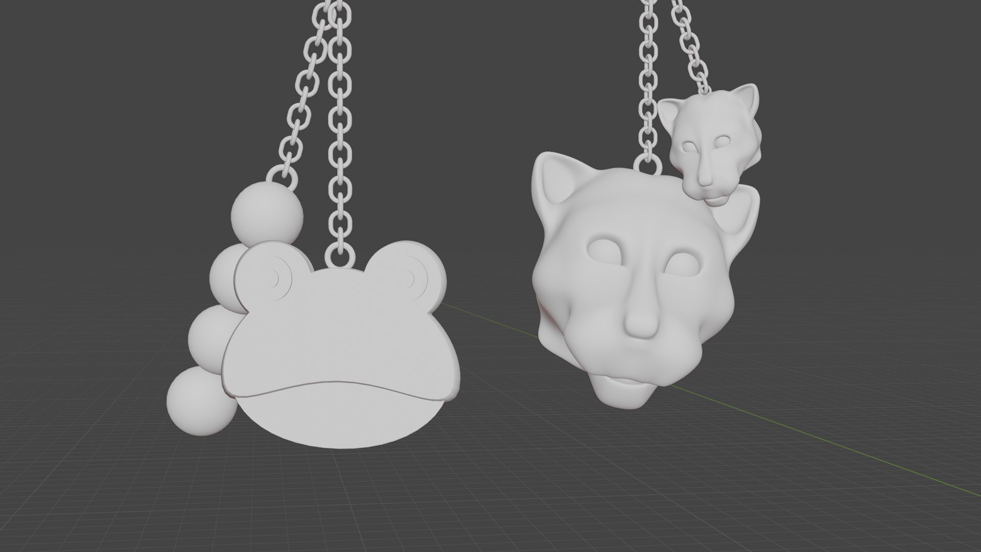 Keychain 3D Model - TurboSquid 2221653