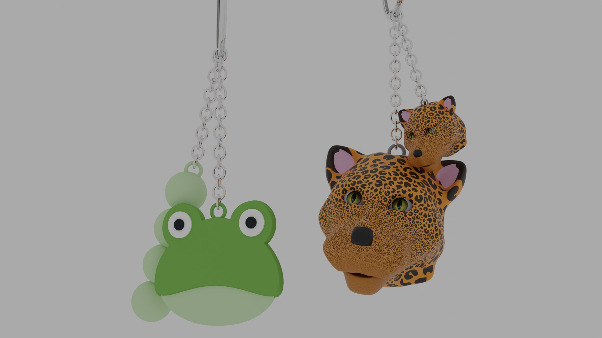 Keychain 3D Model - TurboSquid 2221653