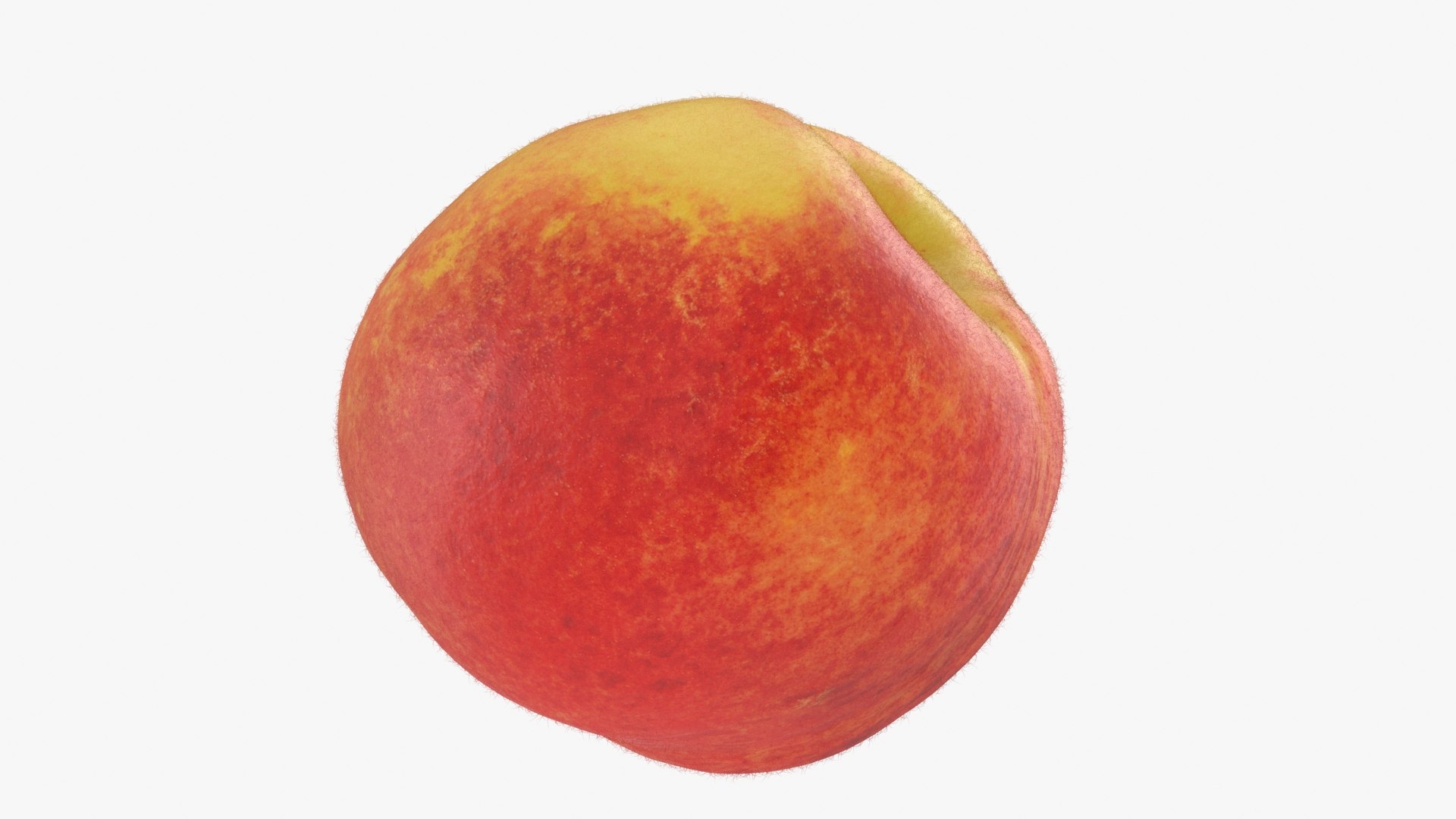 3D Peach 03 Color 2 - TurboSquid 2276135