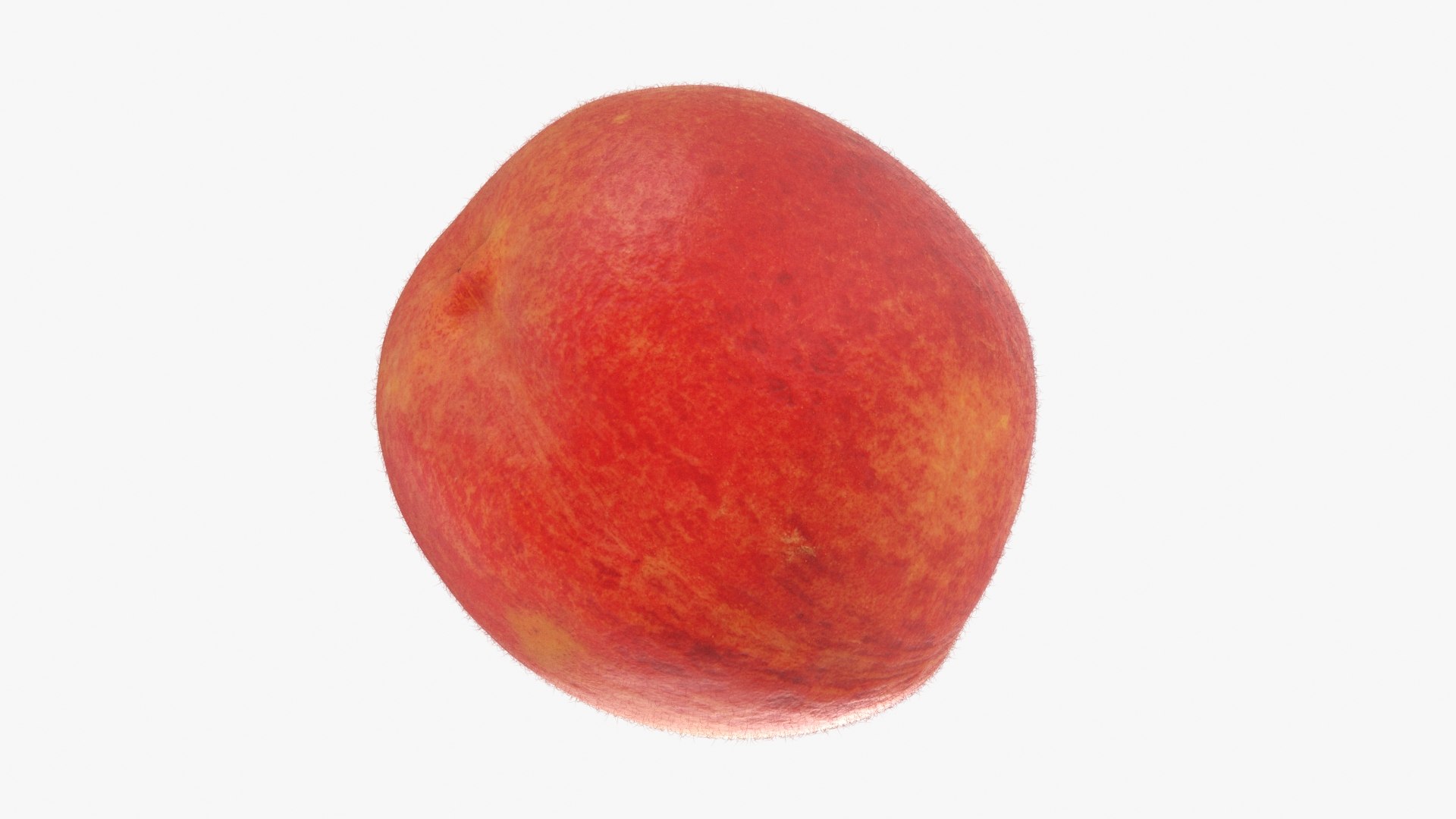 3D Peach 03 Color 2 - TurboSquid 2276135