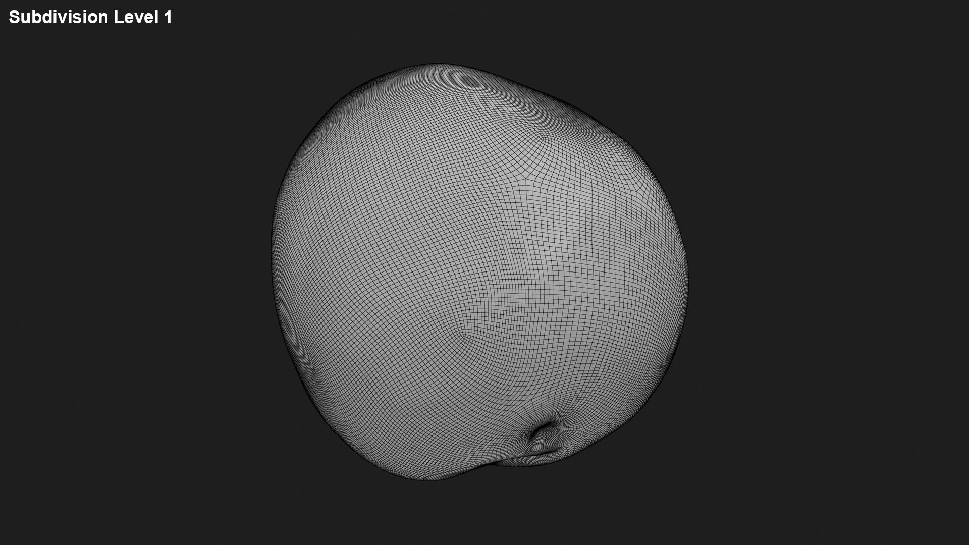 3D Peach 03 Color 2 - TurboSquid 2276135