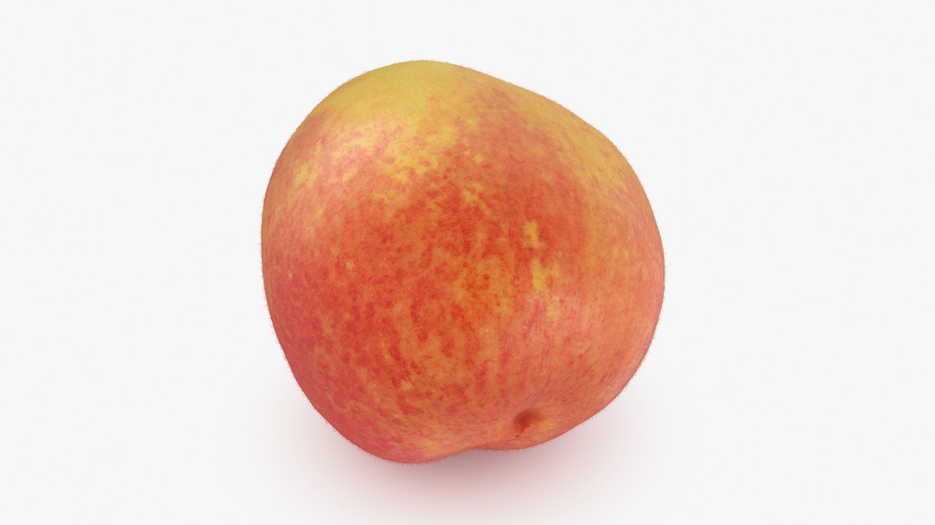 3D Peach 03 Color 2 - TurboSquid 2276135