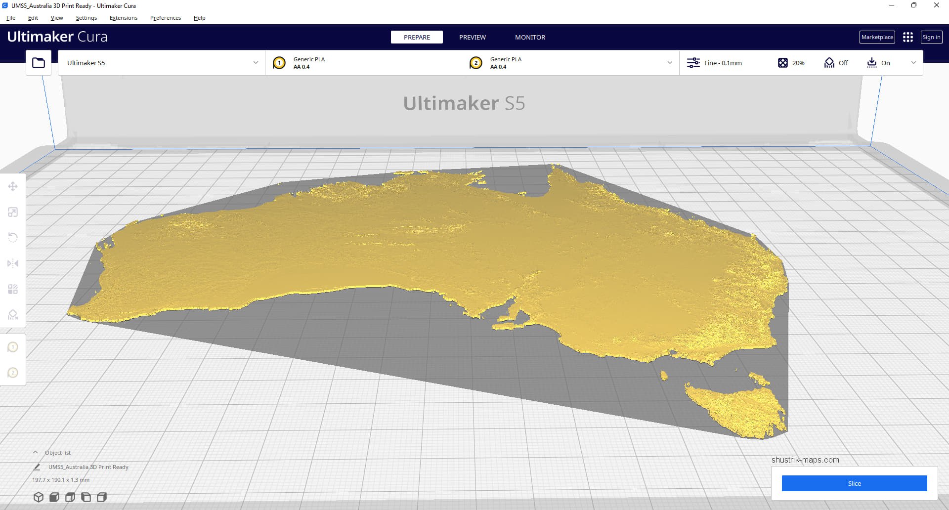 Australia STL 3D model - TurboSquid 1914277
