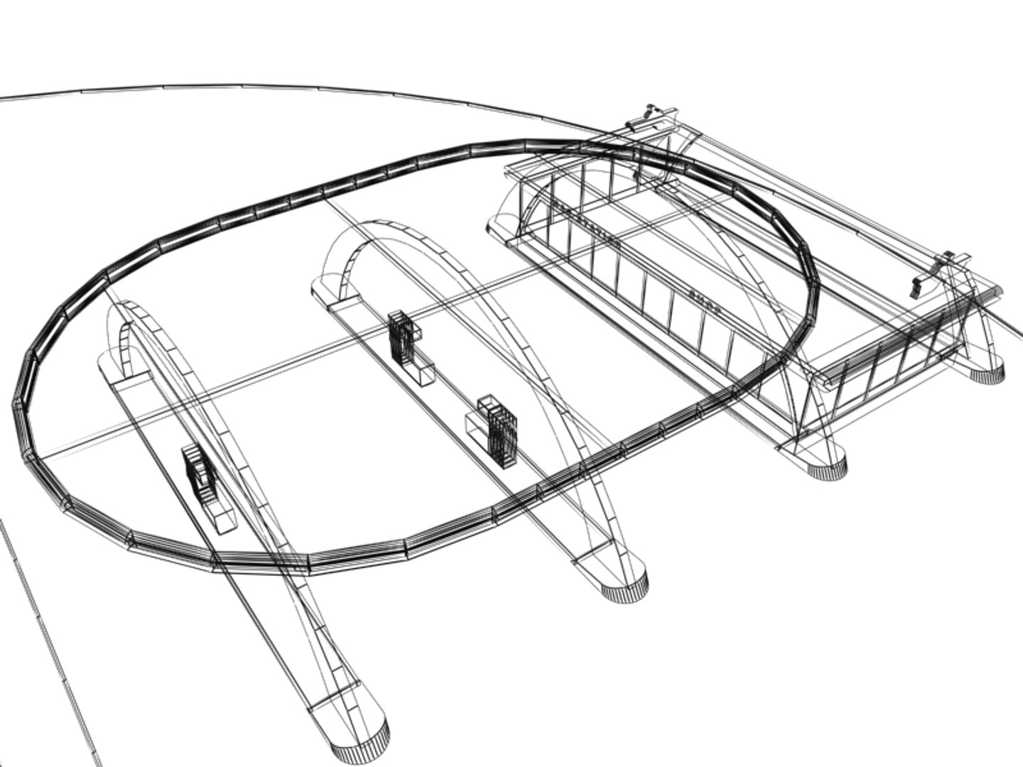 Gas Station V5 3d Lwo